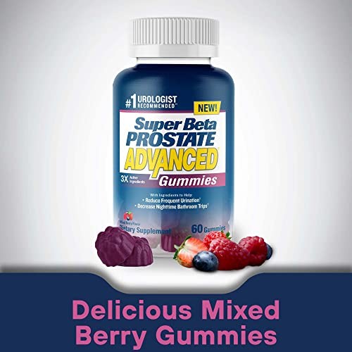 Super Beta Prostate Advanced Gummies - Delicious, Urologist Recommended ...
