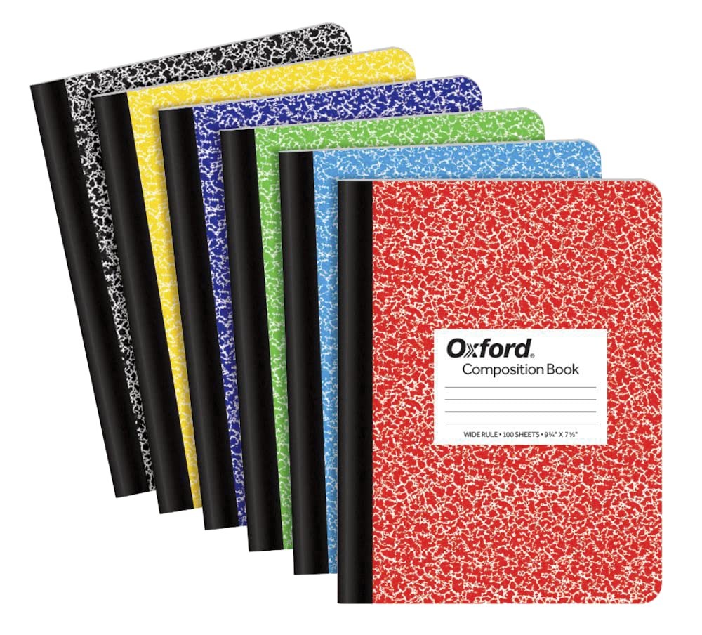 TOPS 63794 Composition Book w/Hard Cover, Legal/Wide, 9 3/4 x 7 1/2 ...