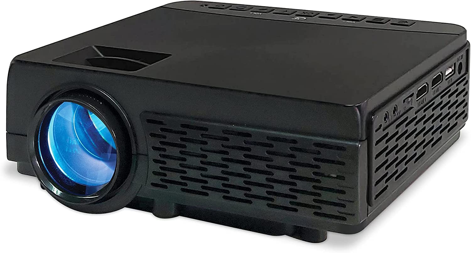 GPX Mini Projector with Bluetooth, USB and Micro SD Media Ports ...