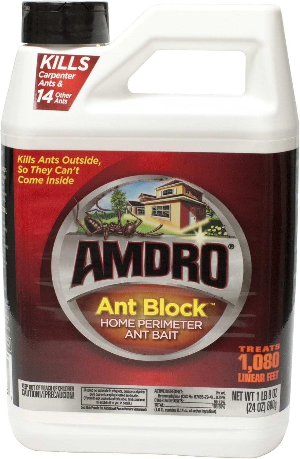 Amdro Ant Block Home Perimeter Ant Bait Granules, Ant Colony Bait 24 ...