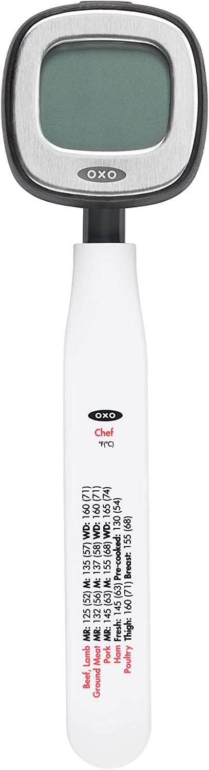 OXO Good Grips Chef's Precision Digital Instant Read Thermometer, Black ...