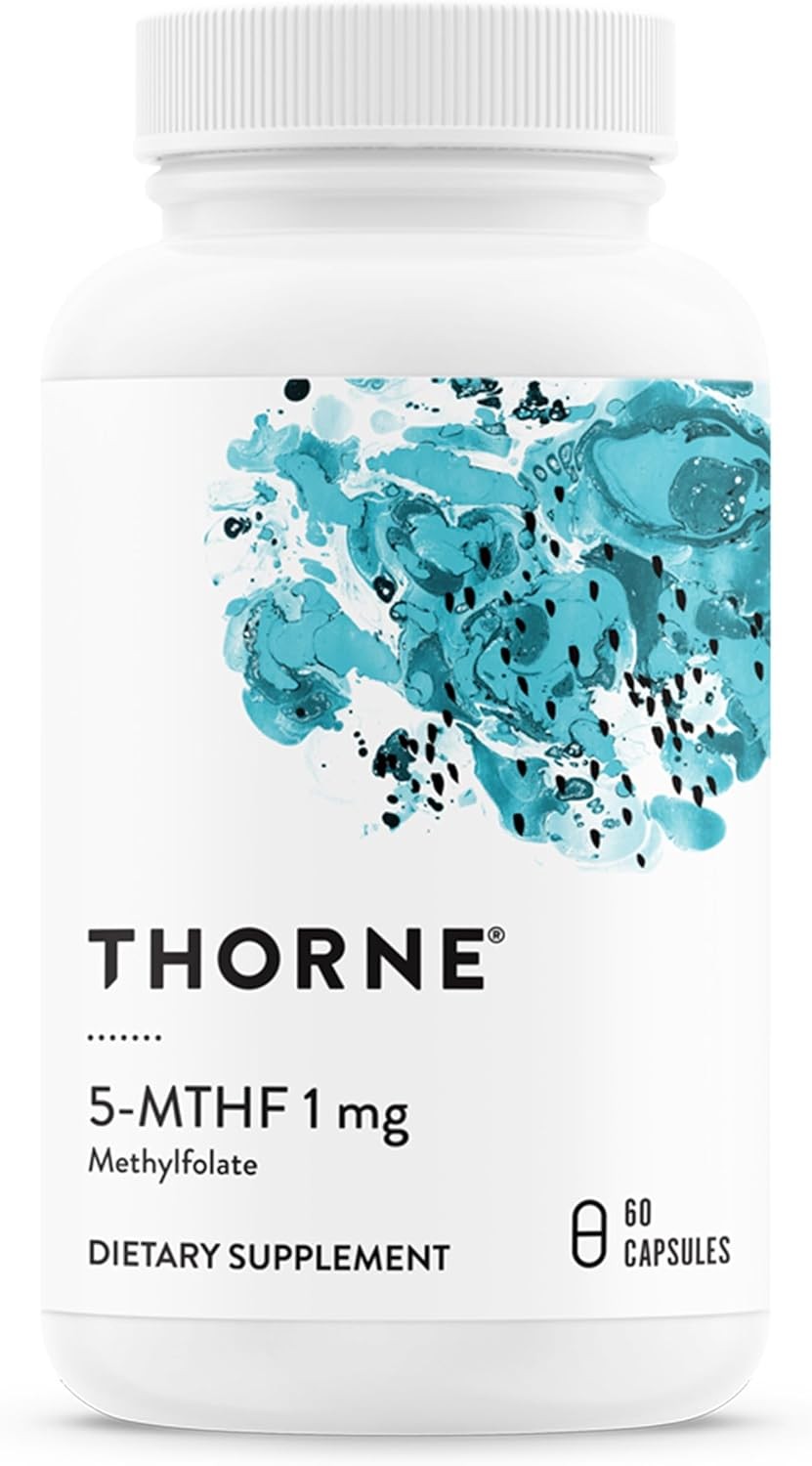 THORNE - 5-MTHF - Methylfolate (Active B9 Folate) Supplement - Supports ...