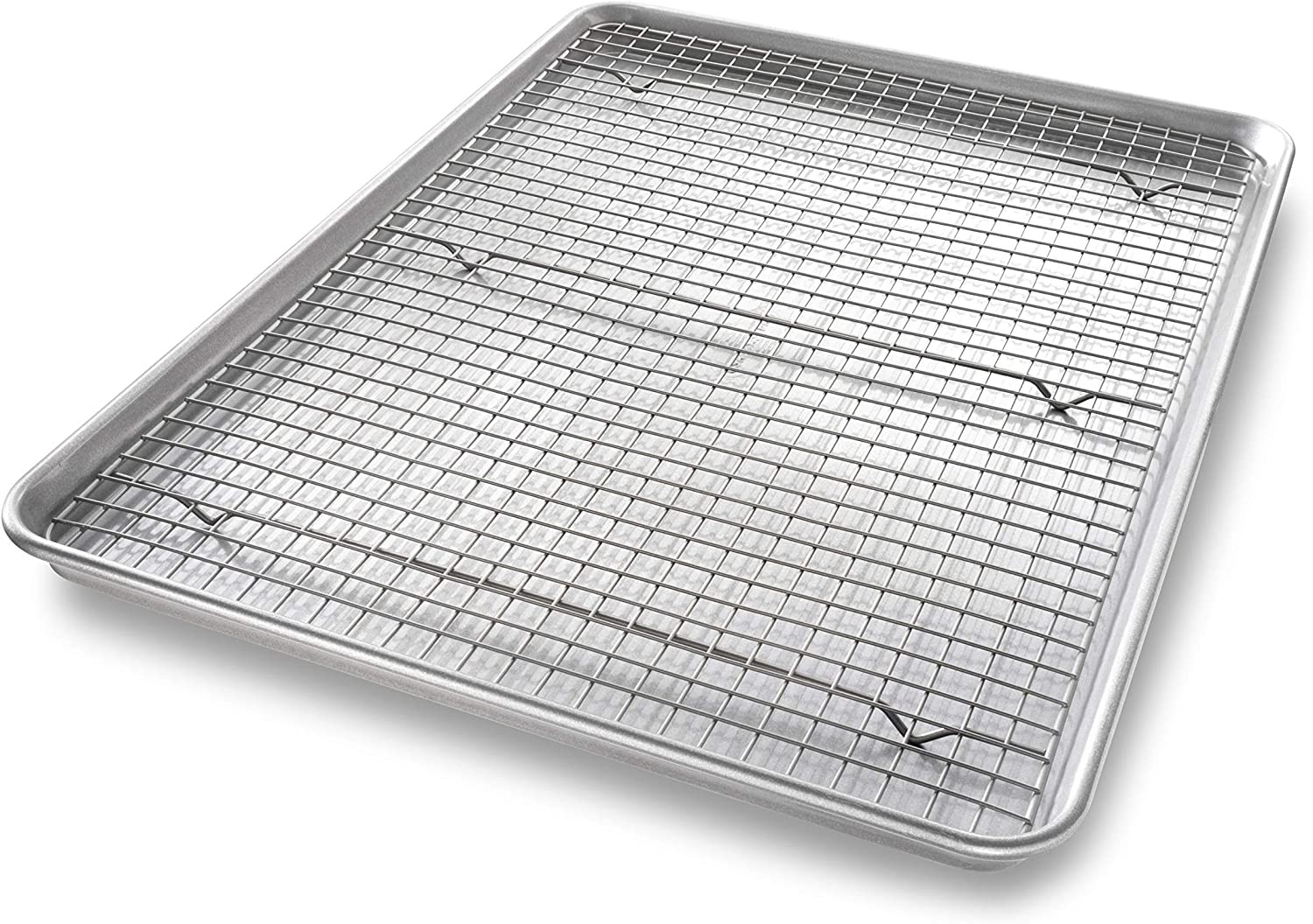 USA Pan 1607CR Bakeware Extra Large Sheet Baking Pan and Bakeable ...