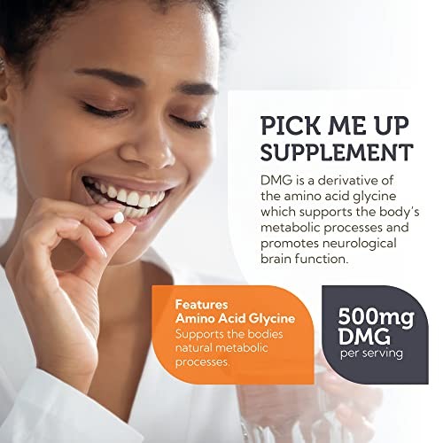 Zahler DMG 500mg - DMG Dimethylglycine Supplement for Endurance ...