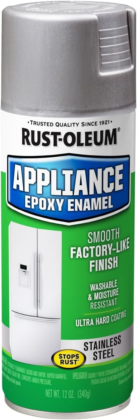 Rust-Oleum 7887830 Specialty Appliance Epoxy Spray Paint, 12 oz ...