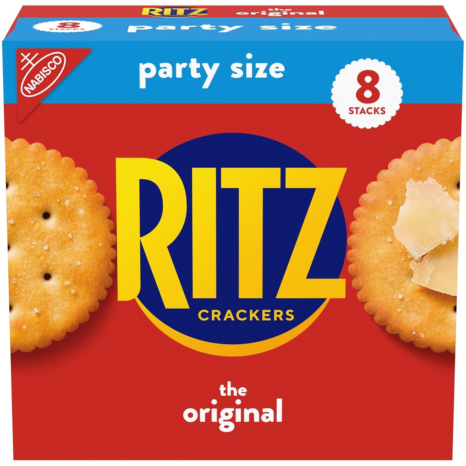 RITZ Original Crackers, Snacks for Kids and Adults, Lunch Snacks, Party ...