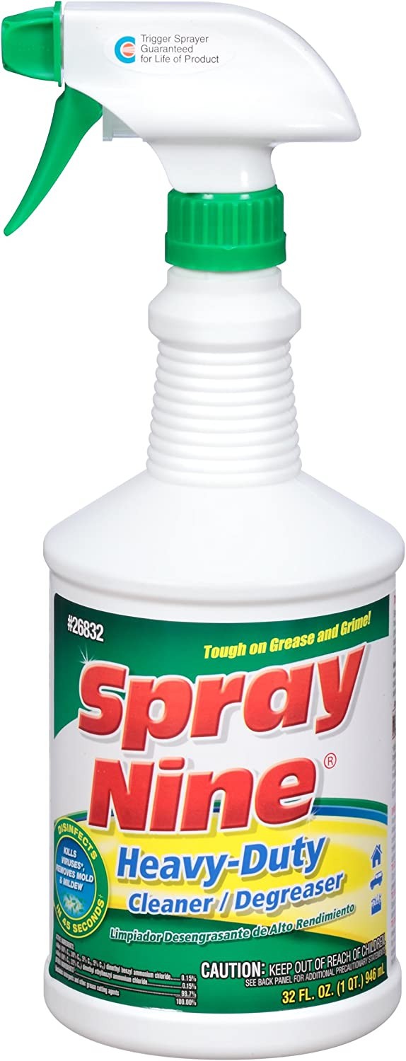 Spray Nine 26832 Heavy Duty Cleaner, Degreaser & Disinfectant for ...