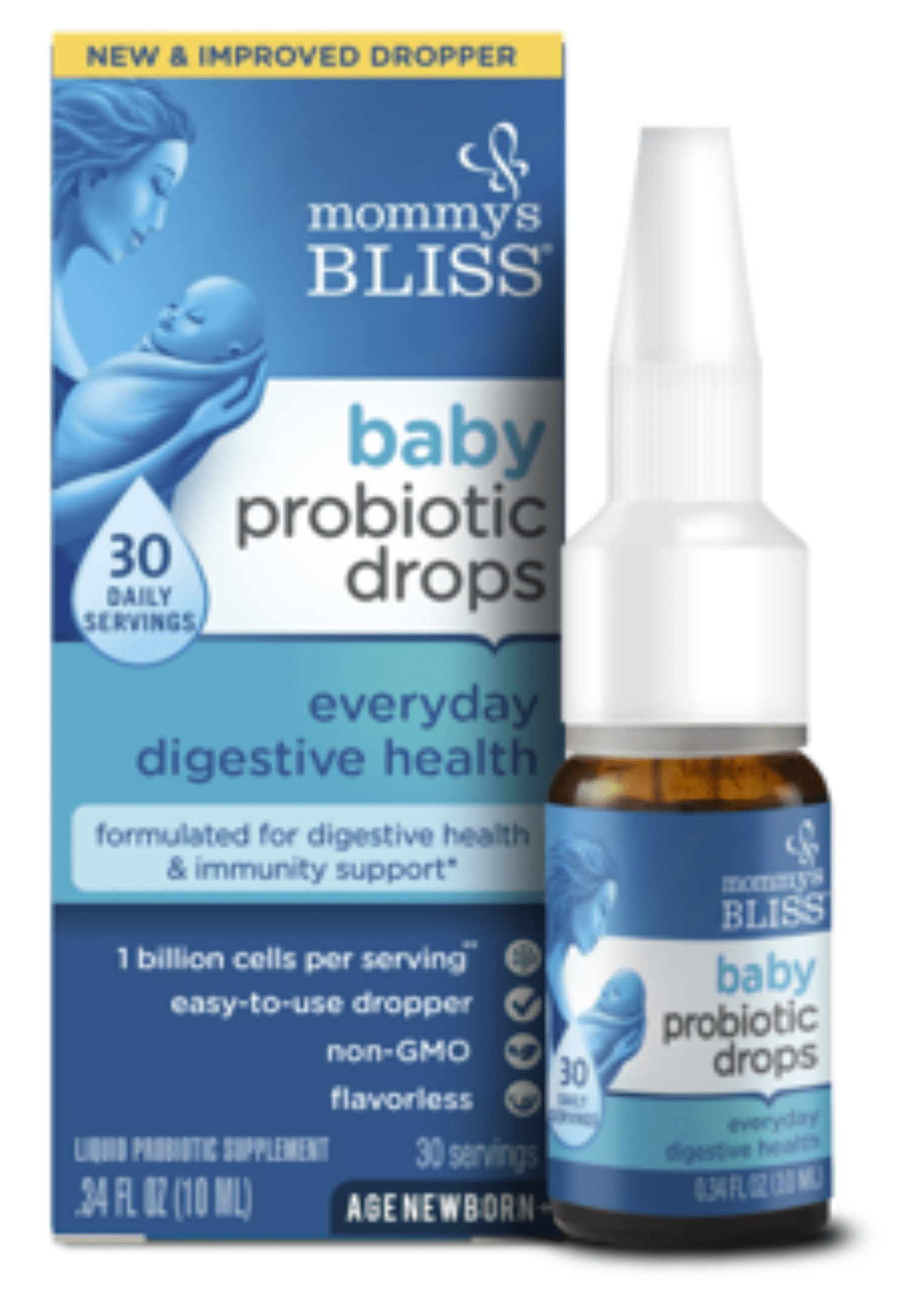 Mommy's Bliss Baby Probiotic Drops, 0.34 fl oz Best Deals and Price ...