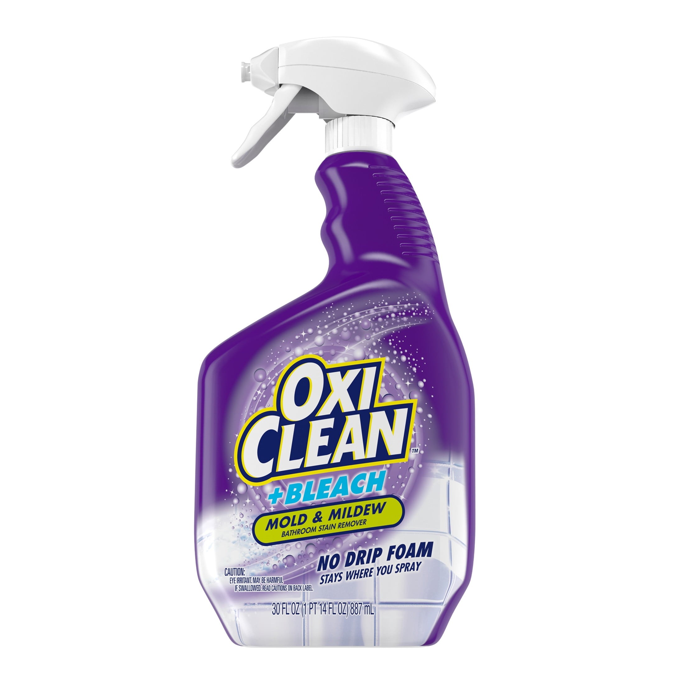 OxiClean Plus Bleach, No Drip Foam, Mold & Mildew Bathroom Stain ...