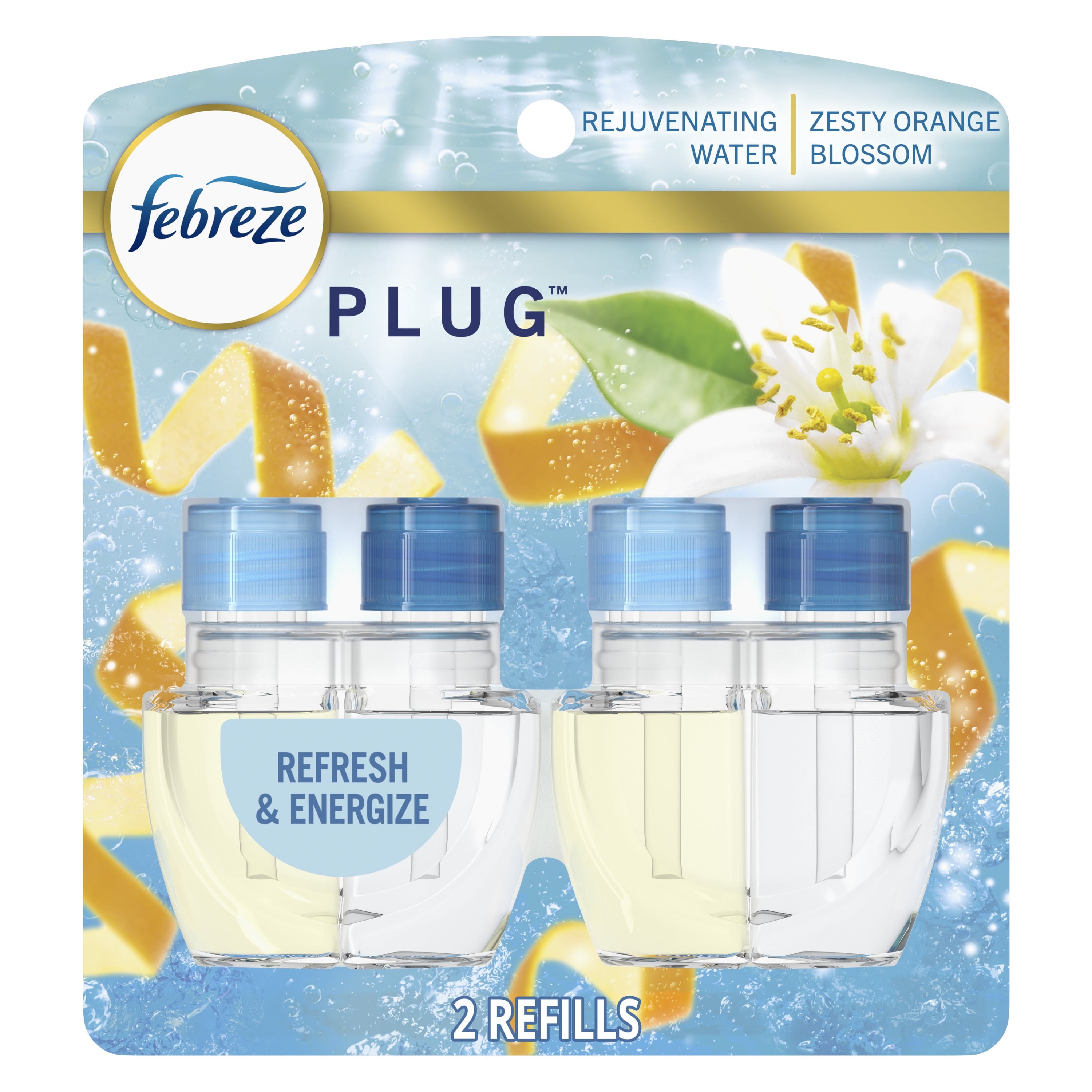 Febreze Plug In Air Freshener, Odor-Fighting Scented Oil Refill ...