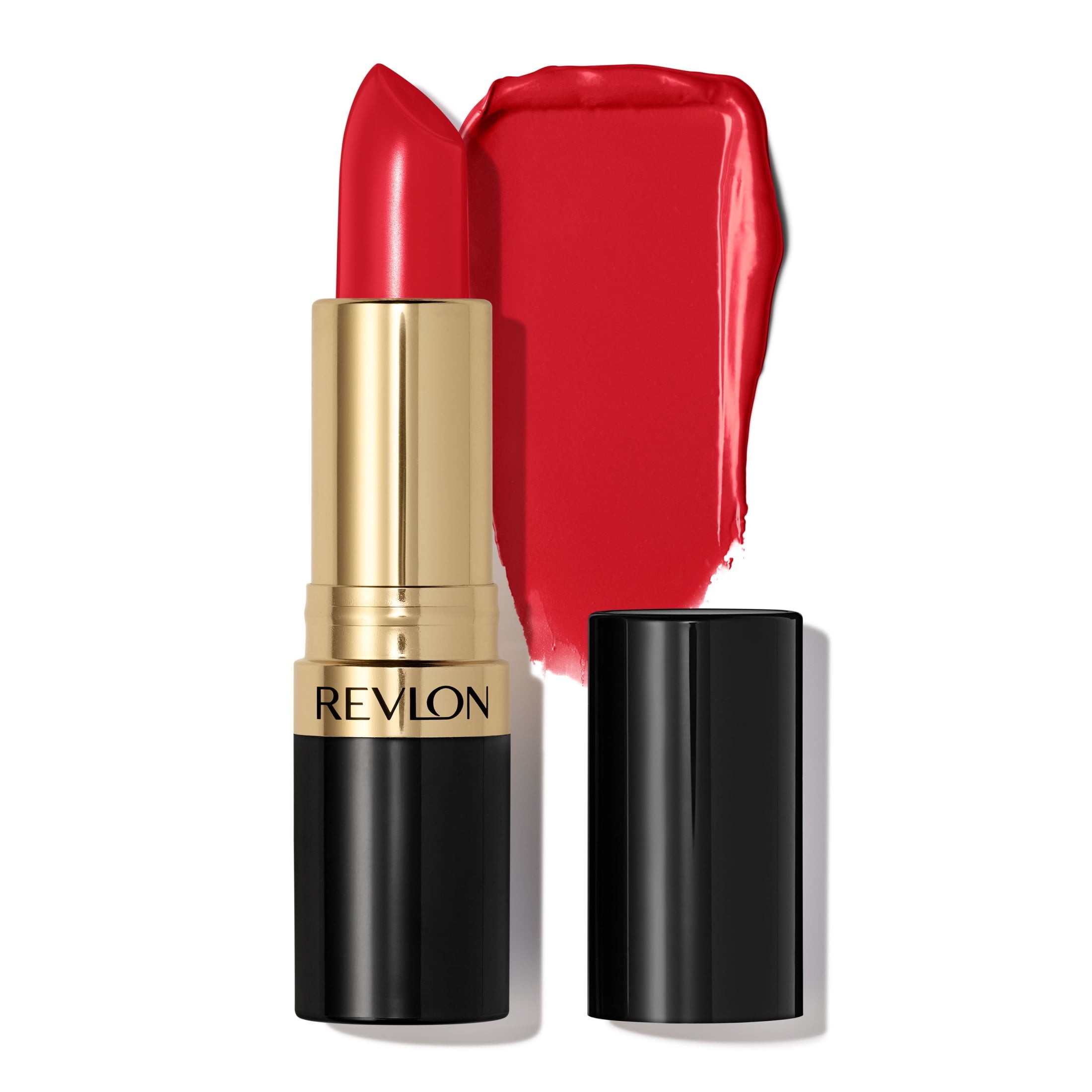 Revlon Super Lustrous Creme Lipstick, Creamy Formula, 740 Certainly Red ...