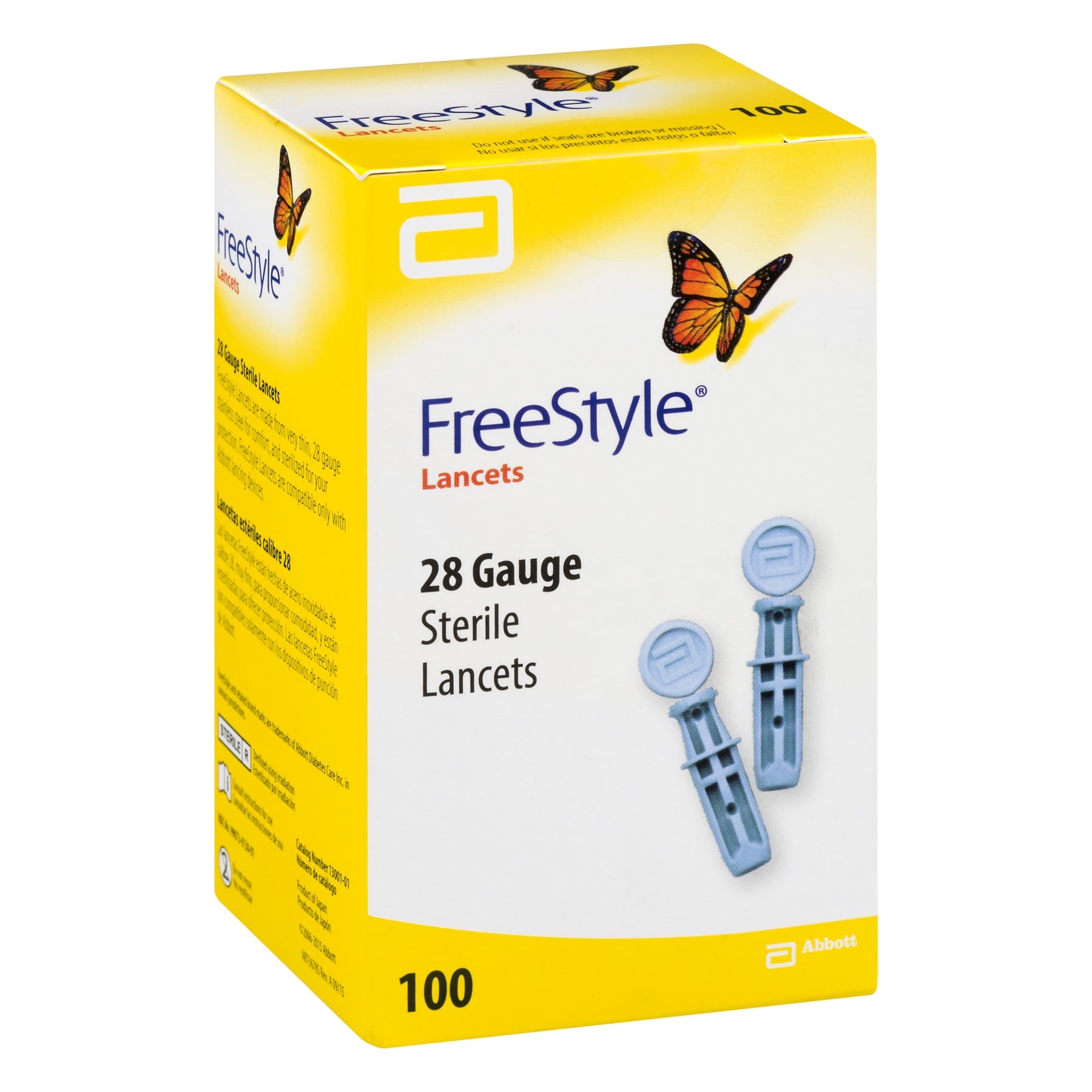 Freestyle Lancets, 28 Gauge, 100 Count Deals and Price History at ...