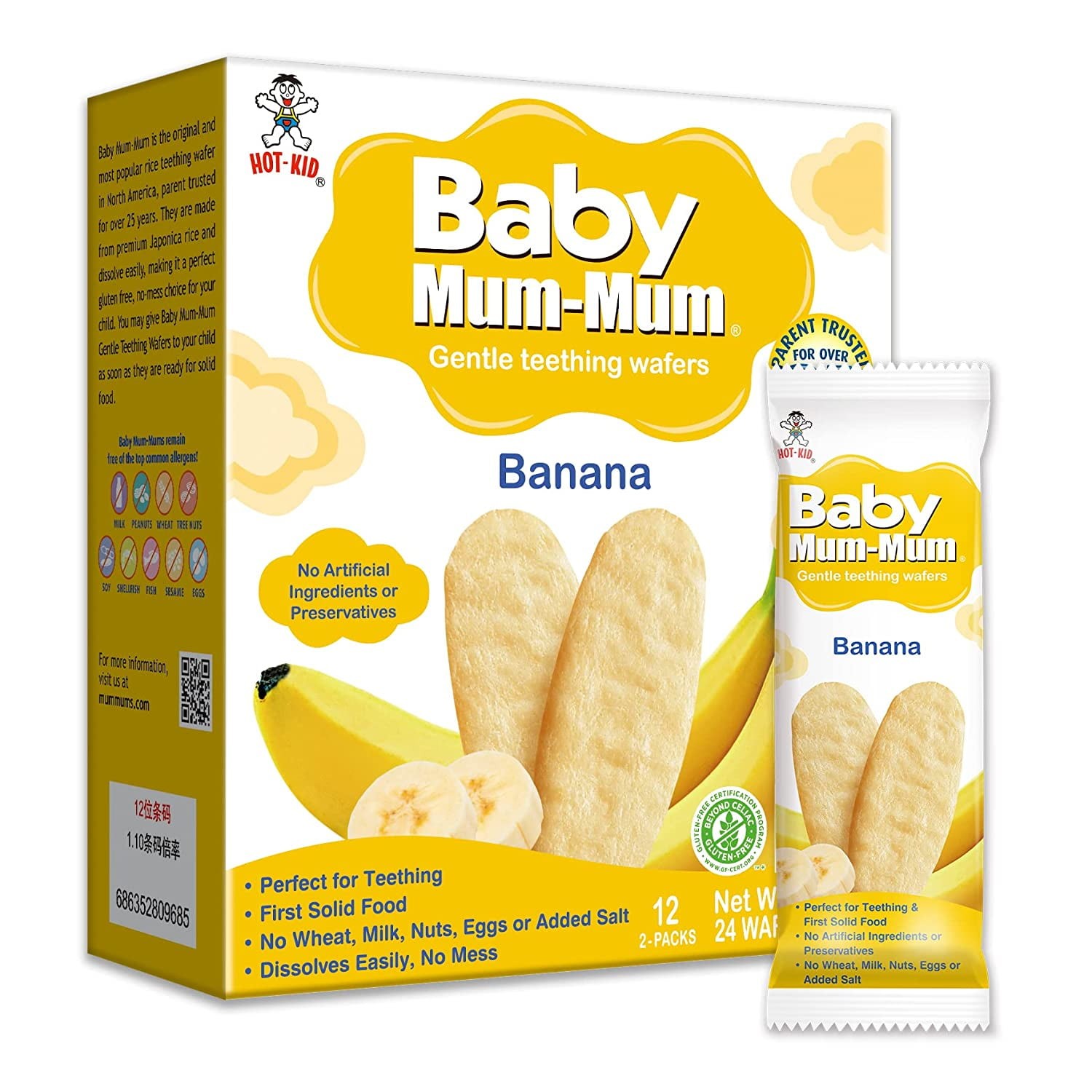Mum Mums Rice Rusks - Banana Die besten Deals und Preisentwicklungen ...