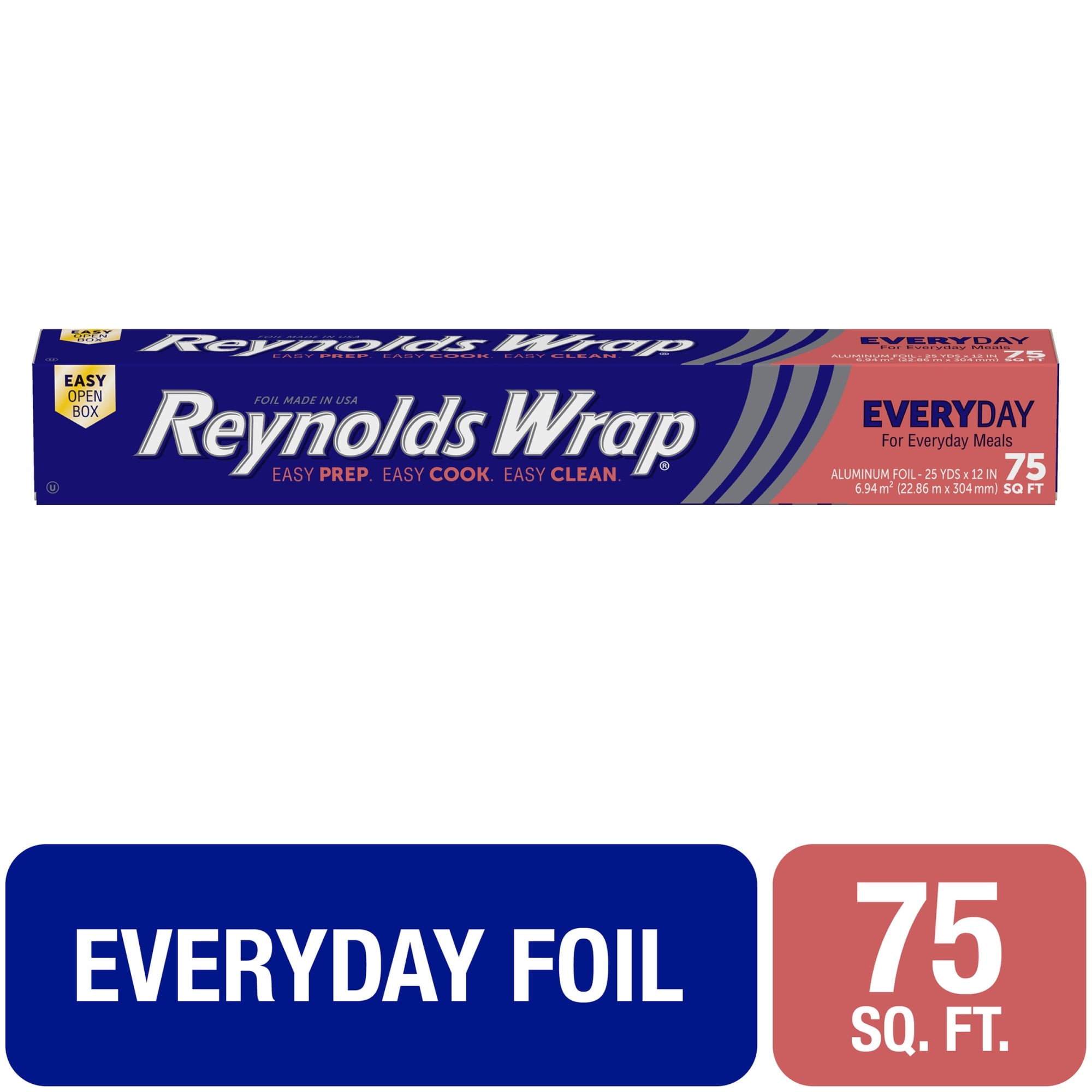 Reynolds Wrap Everyday Strength Aluminum Foil, 75 square feet Deals and ...