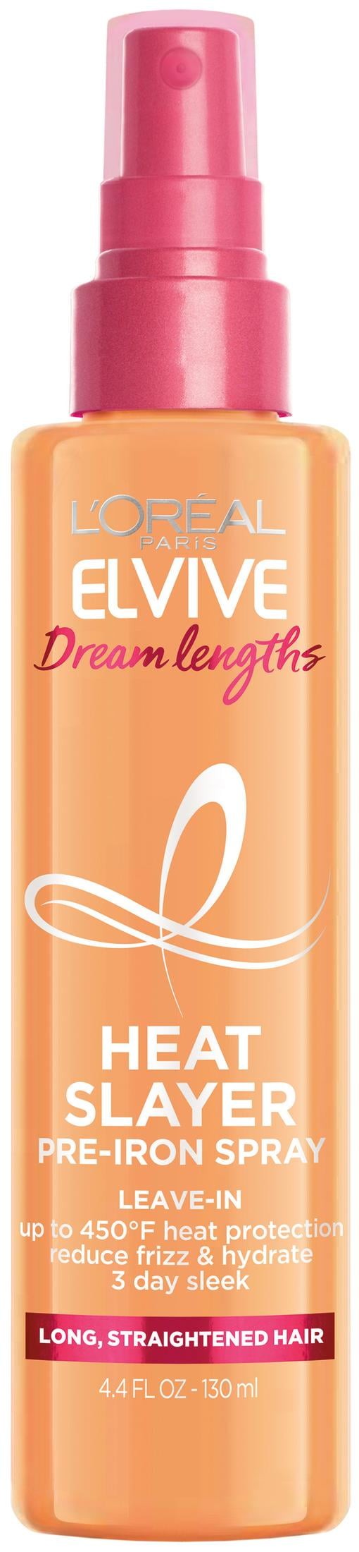 L'Oreal Paris Elvive Dream Lengths Heat Slayer Pre-Iron Spray, Heat ...