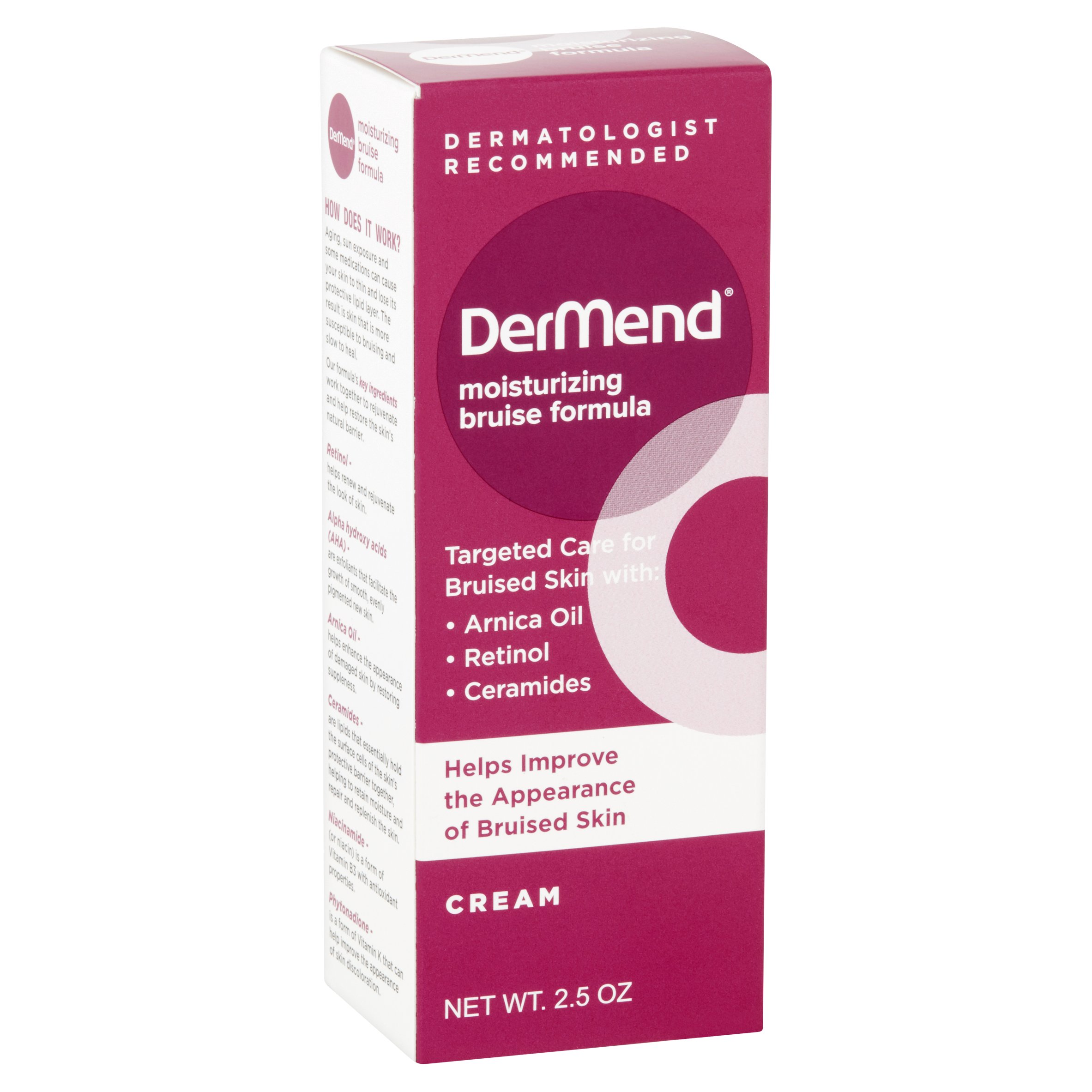 DerMend Moisturizing Bruise Formula Cream, 2.5 oz Best Deals and Price ...