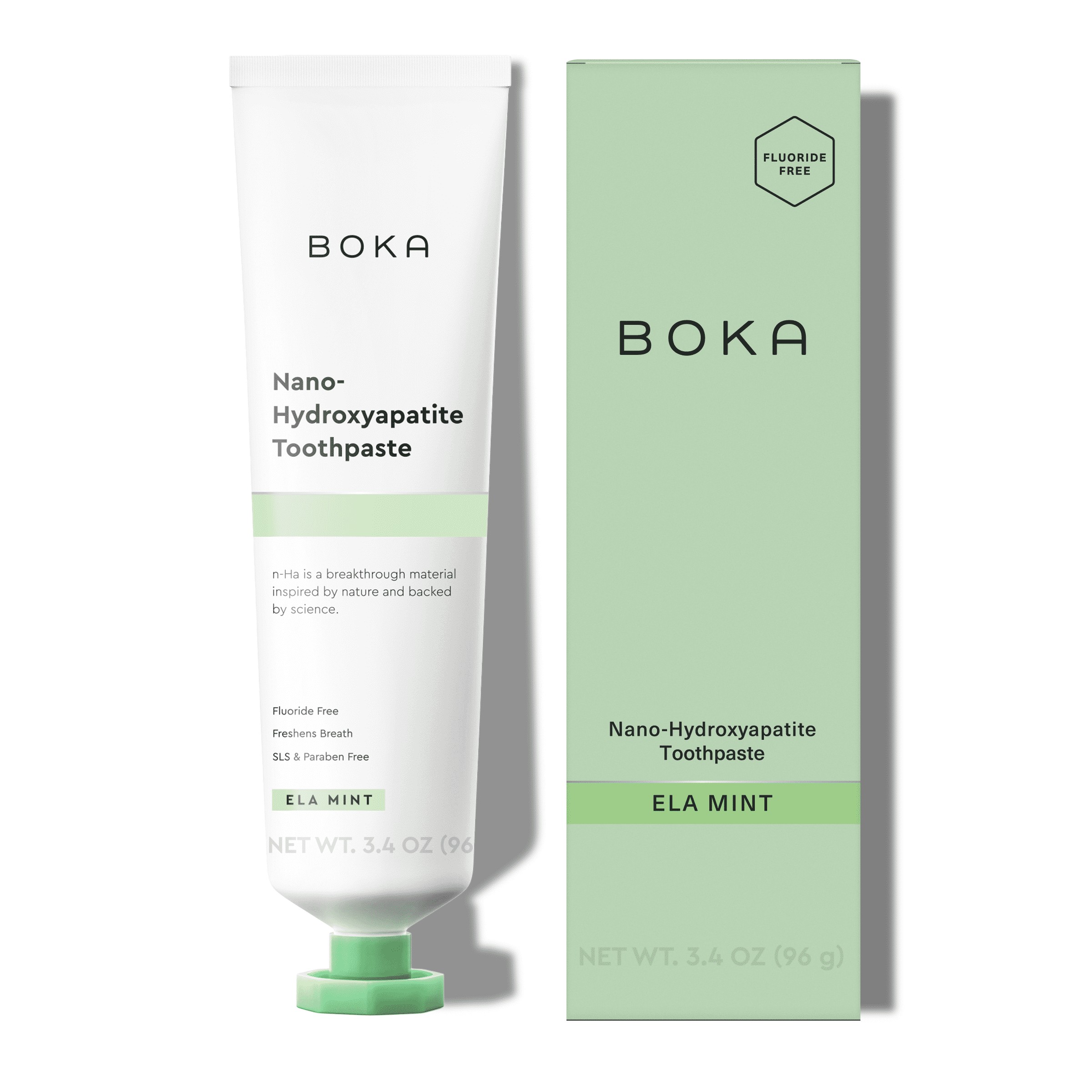 Boka Fluoride Free Toothpaste, Nano Hydroxyapatite Toothpaste ...