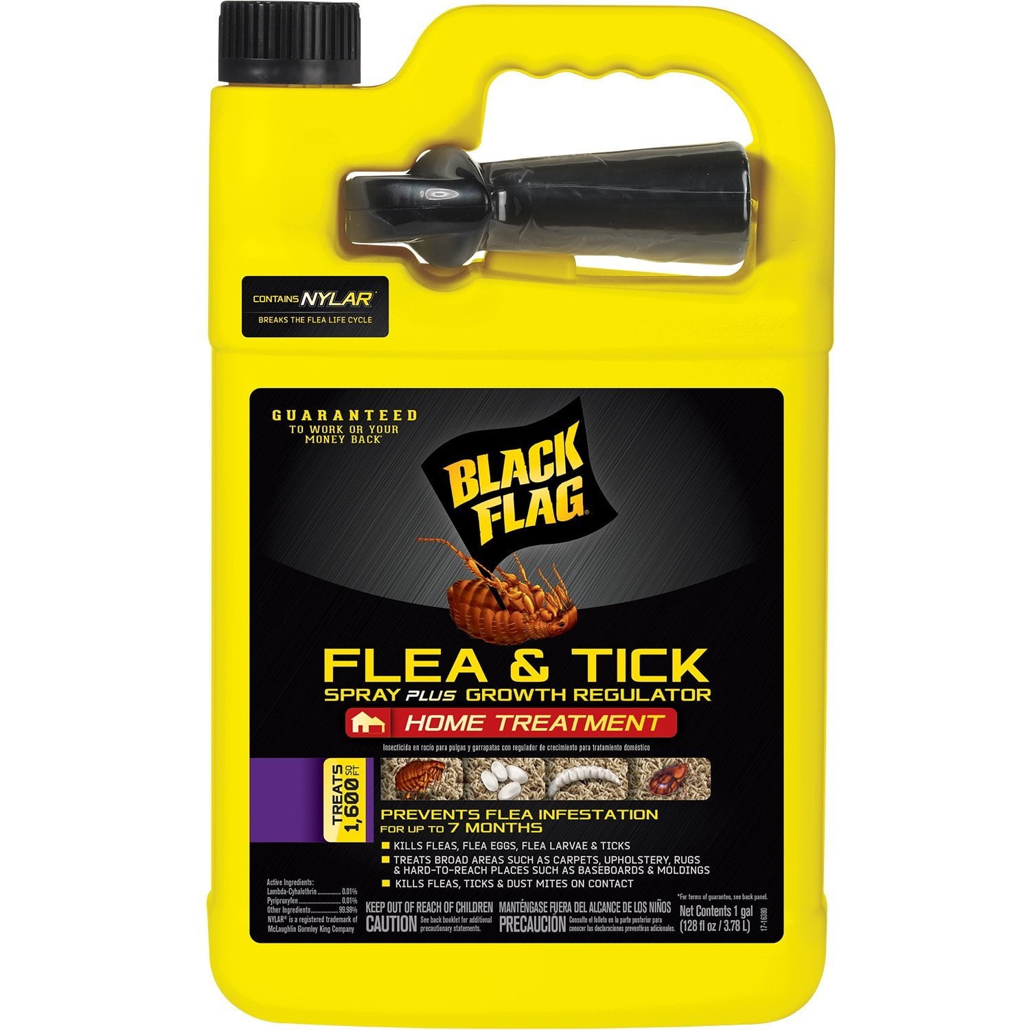 Black Flag Extreme Flea Killer Plus Growth Regulator, Ready-to-Use, 1 ...
