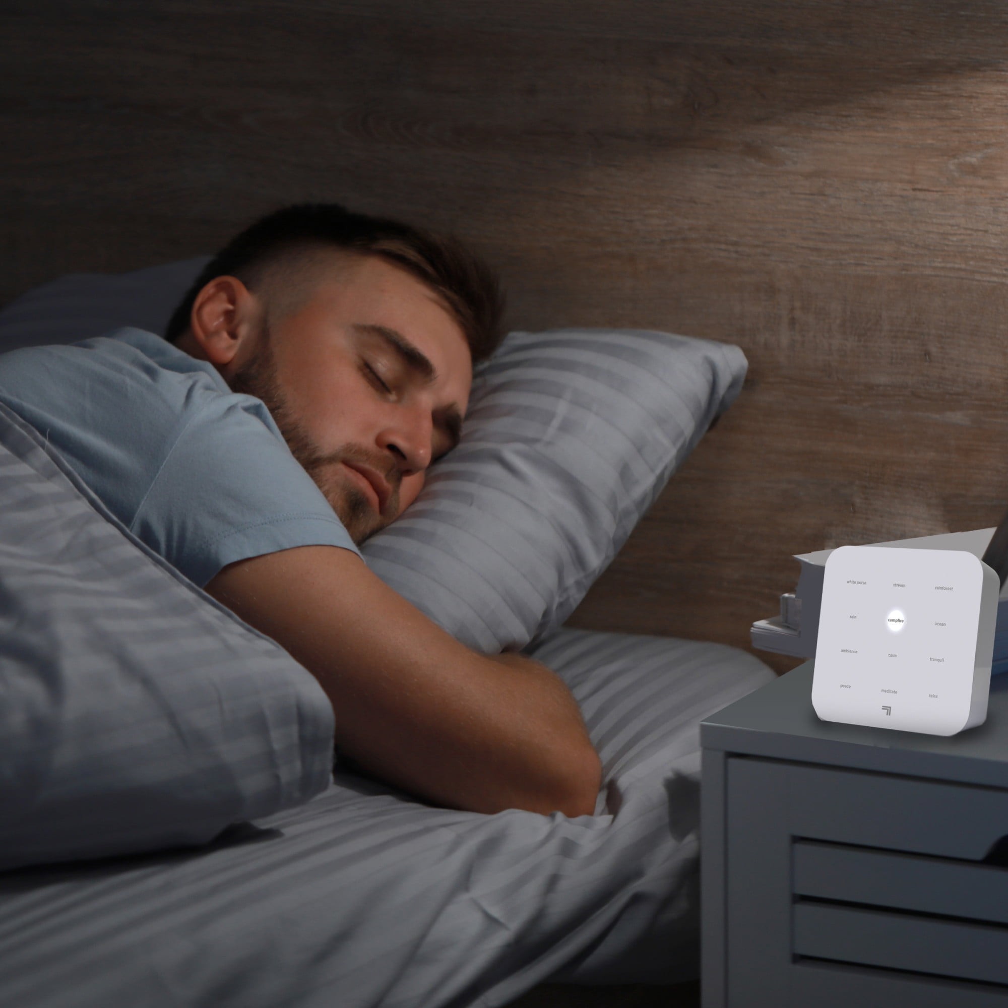 Sharper Image® Ultimate Sleep White Noise Sound Machine for Adults and ...