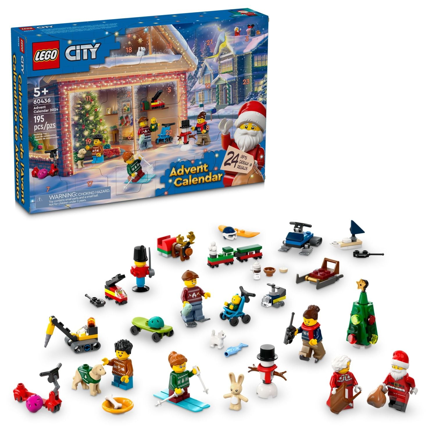 Mejores ofertas e historial de precios de LEGO City 2024 Advent ...