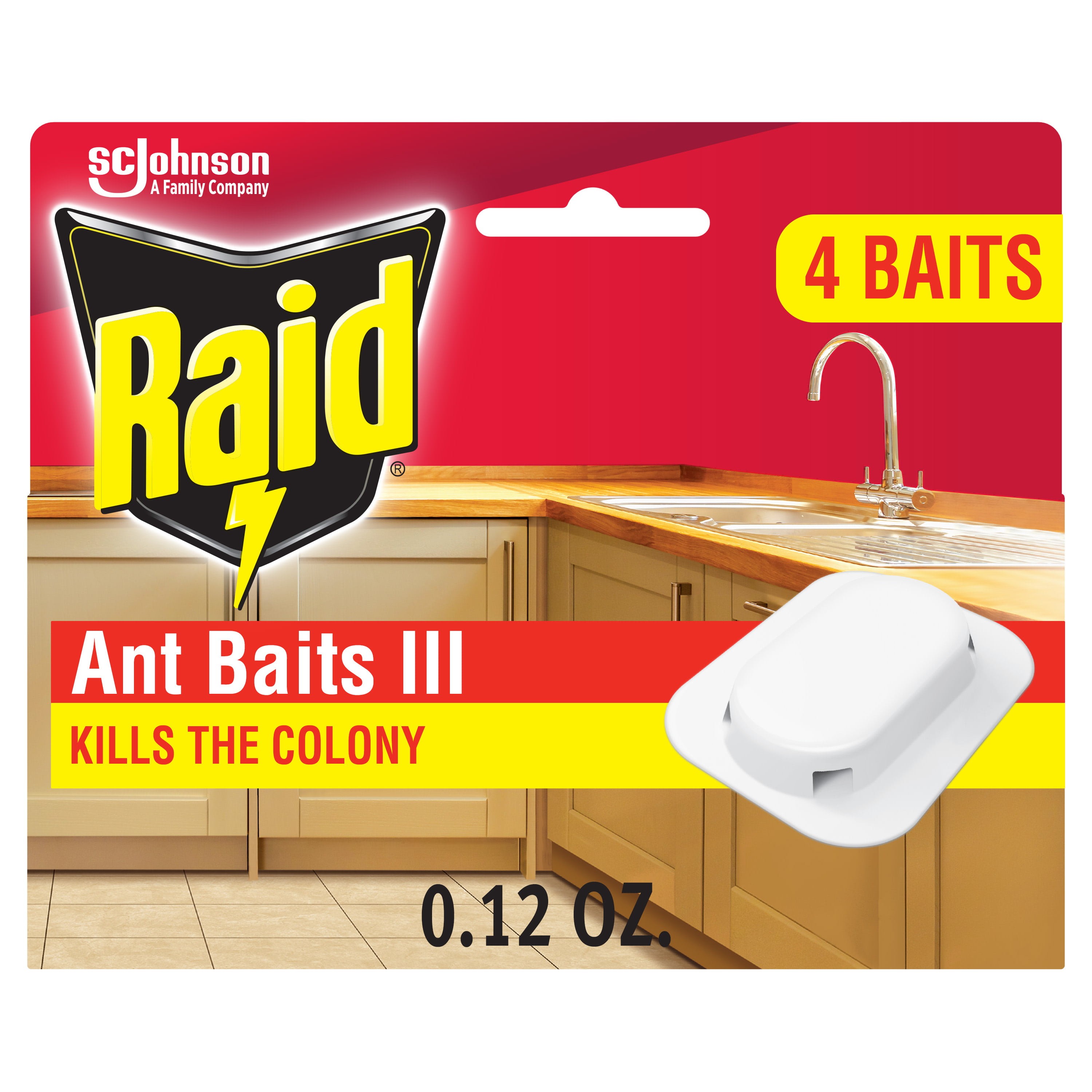 Raid Ant Baits Indoor Ant Killer, 0.12oz, 4 Count Best Deals and Price ...