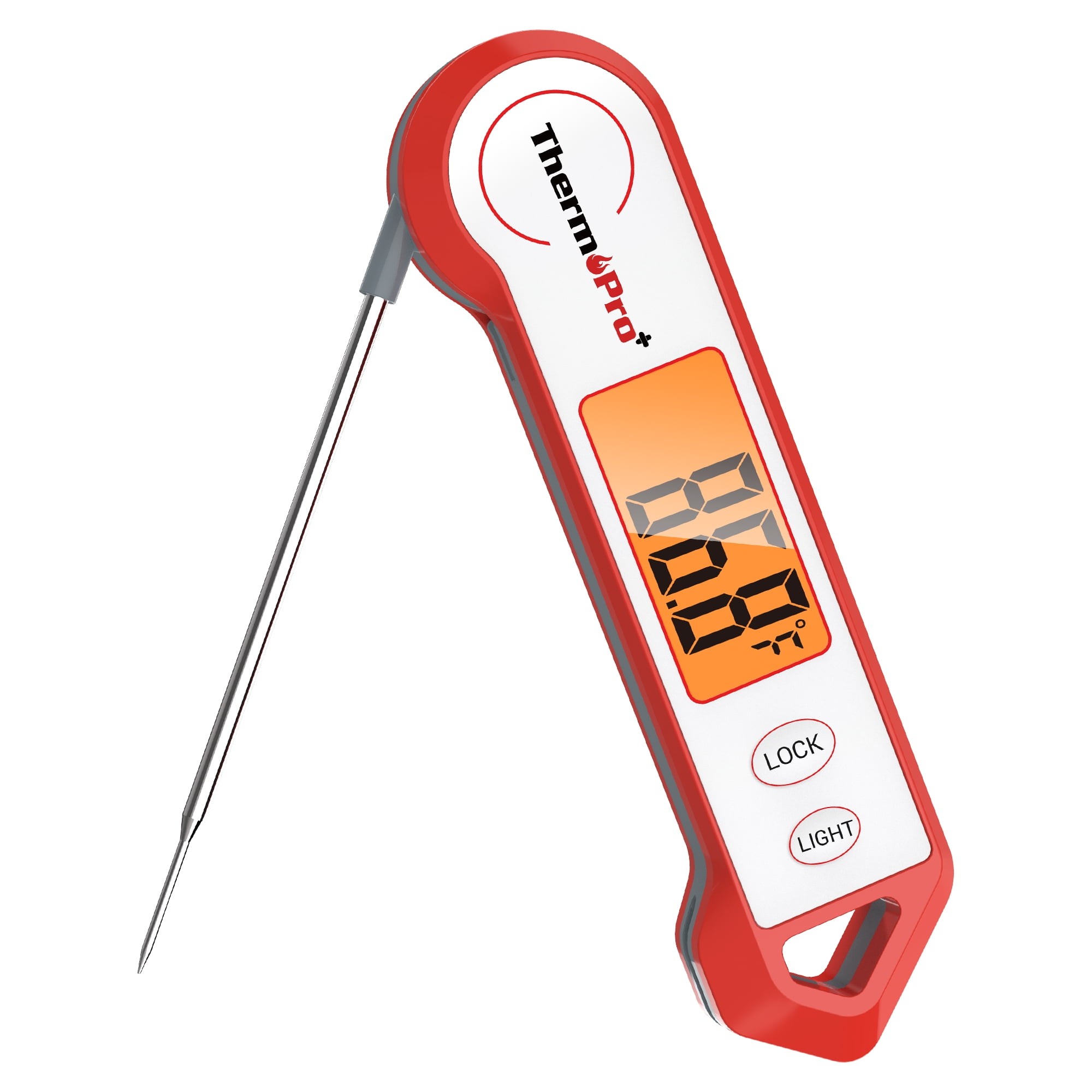 ThermoPro TP19HW Waterproof Meat Thermometer with Magnet, LED Display ...