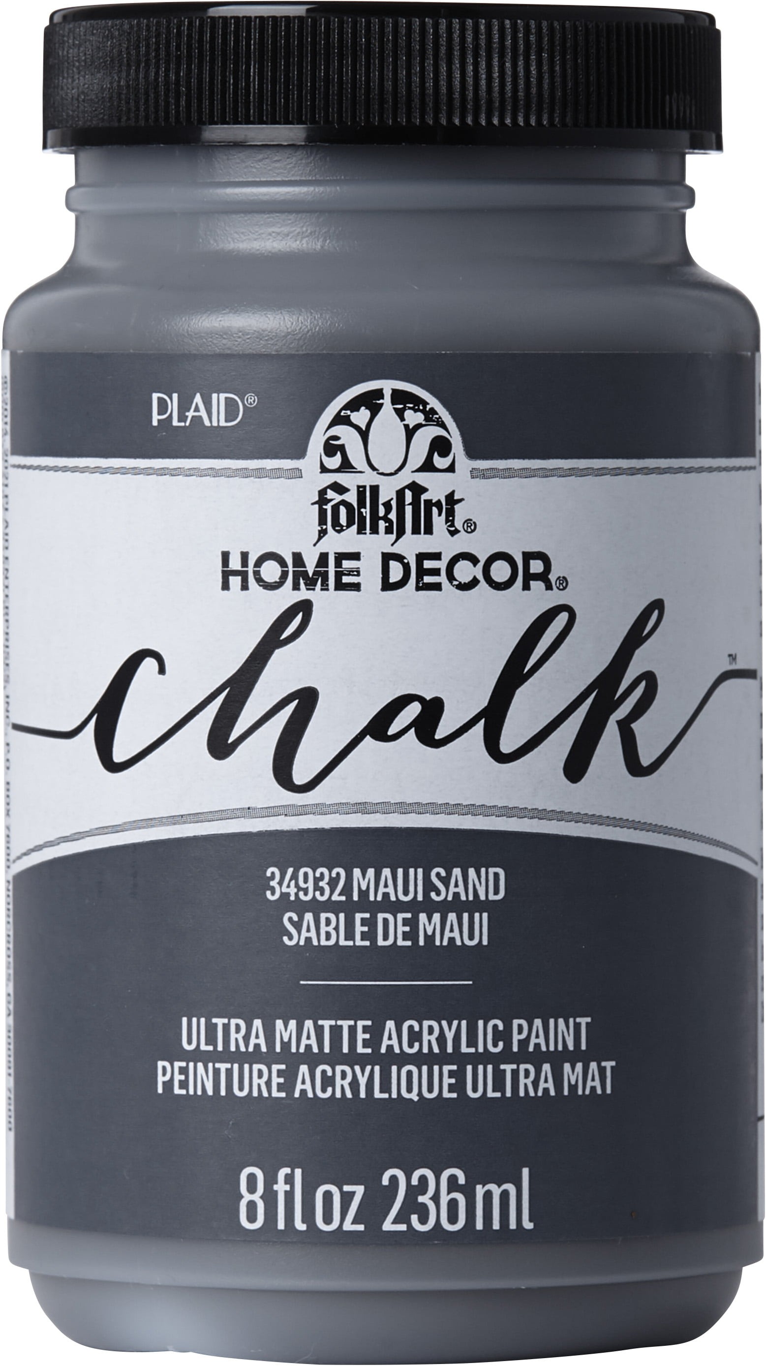 FolkArt Home D cor Chalk Acrylic Craft Paint Maui Sand Ultra Matte ...