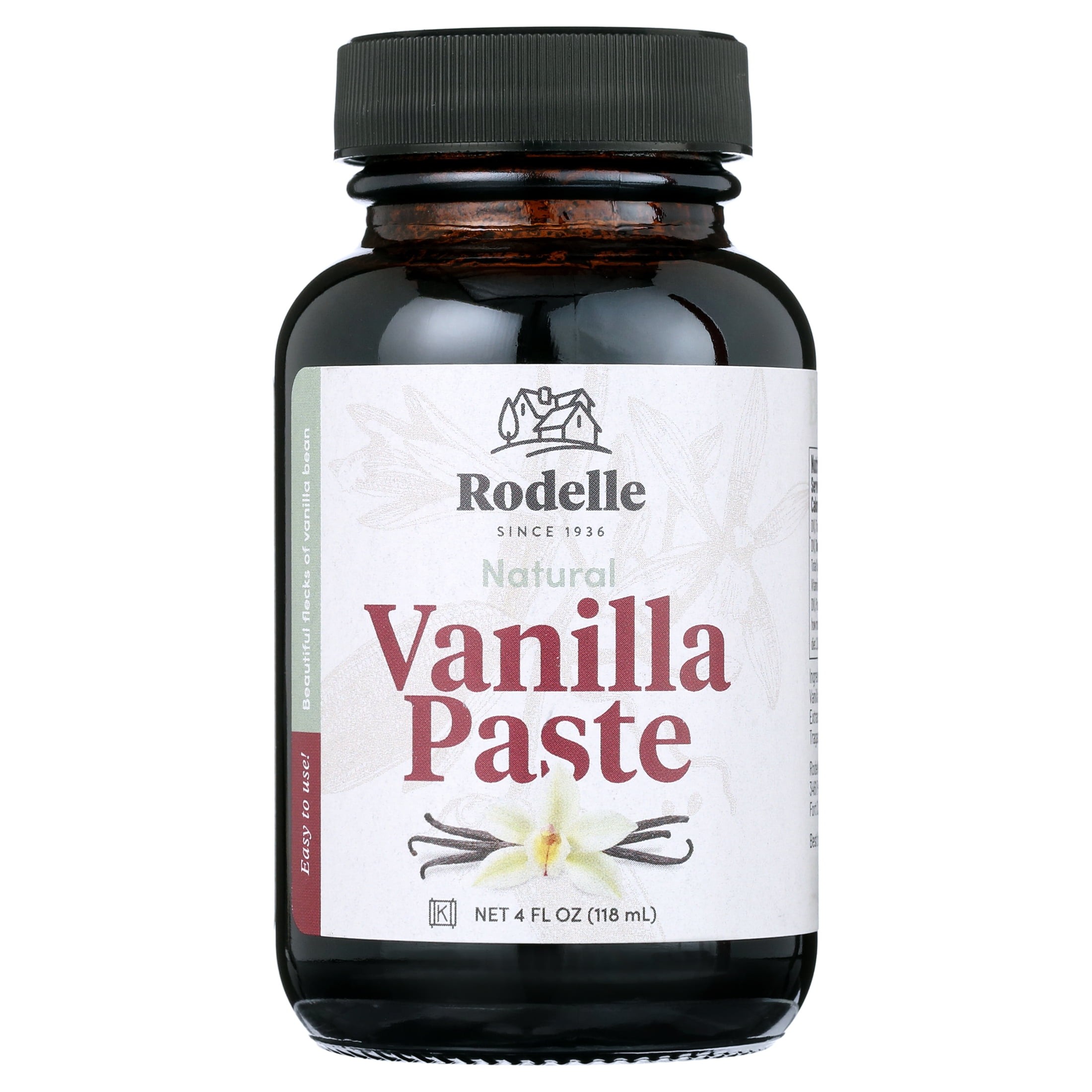 Rodelle All Natural Vanilla Paste, 4 fl oz, Baking Extract Deals and ...