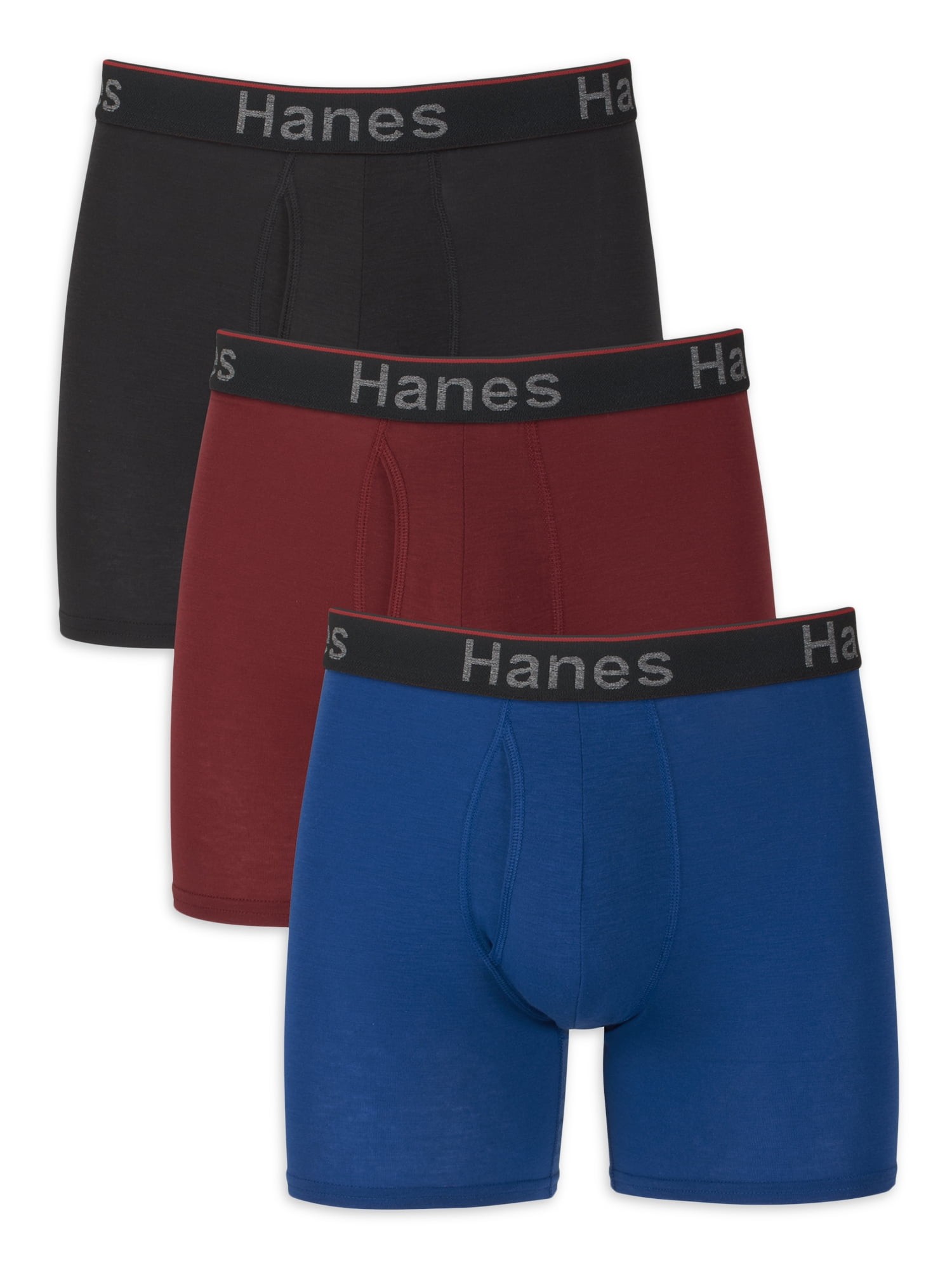 Hanes Men s Comfort Flex Fit Total Support Pouch Long Leg Boxer Briefs ...