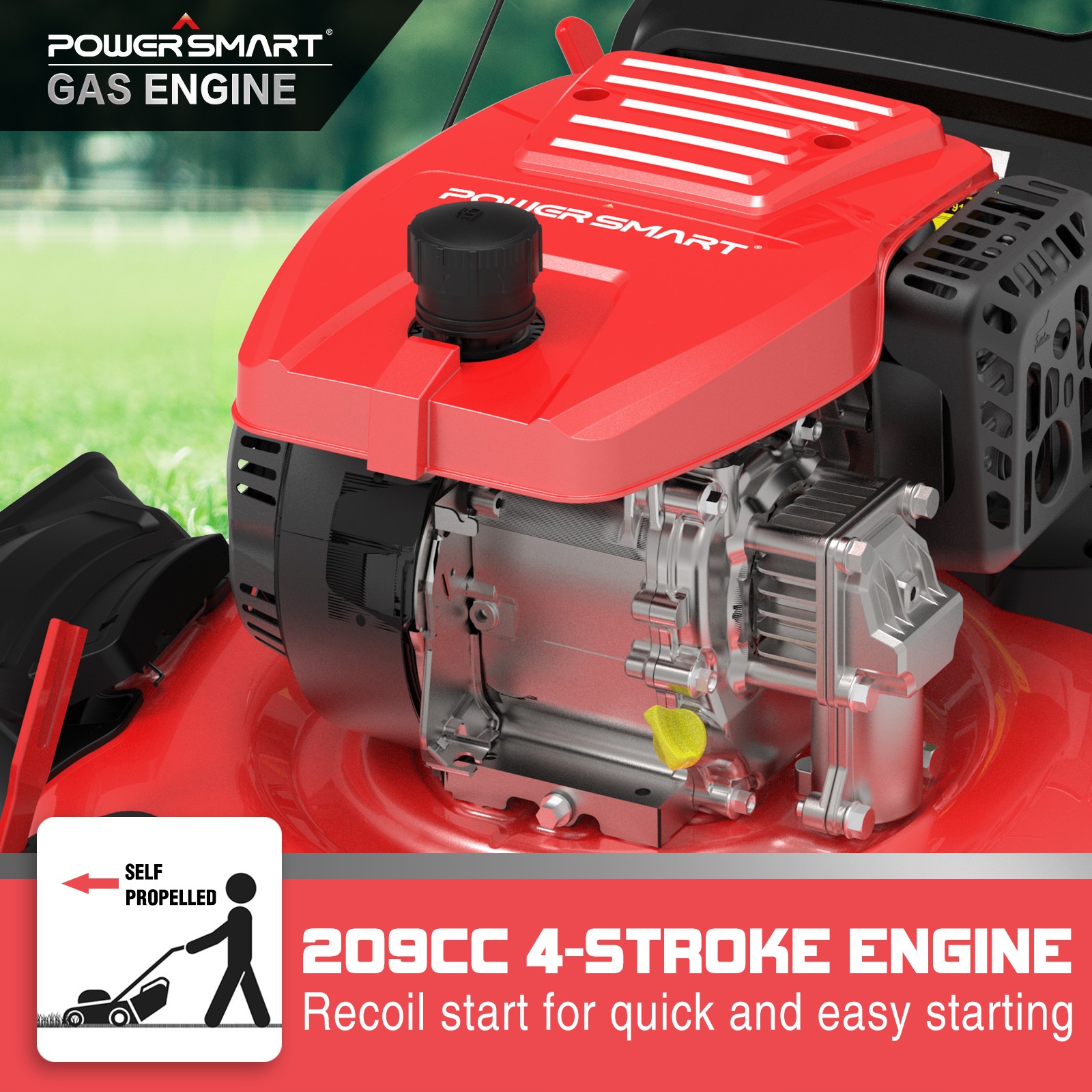 Mejores ofertas e historial de precios de Power Smart 21-inch 3-in-1 ...