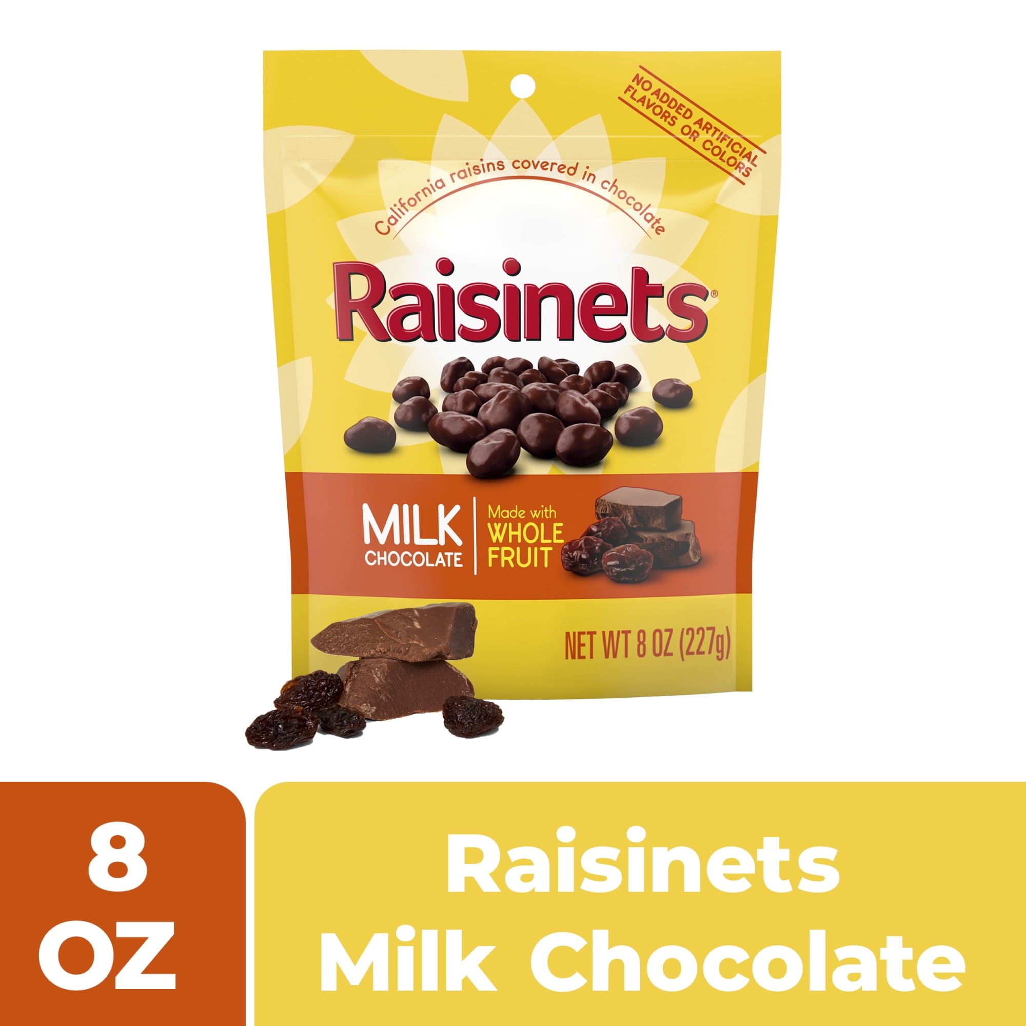 Raisinets Milk Chocolate Covered Raisins, Gluten-free California ...