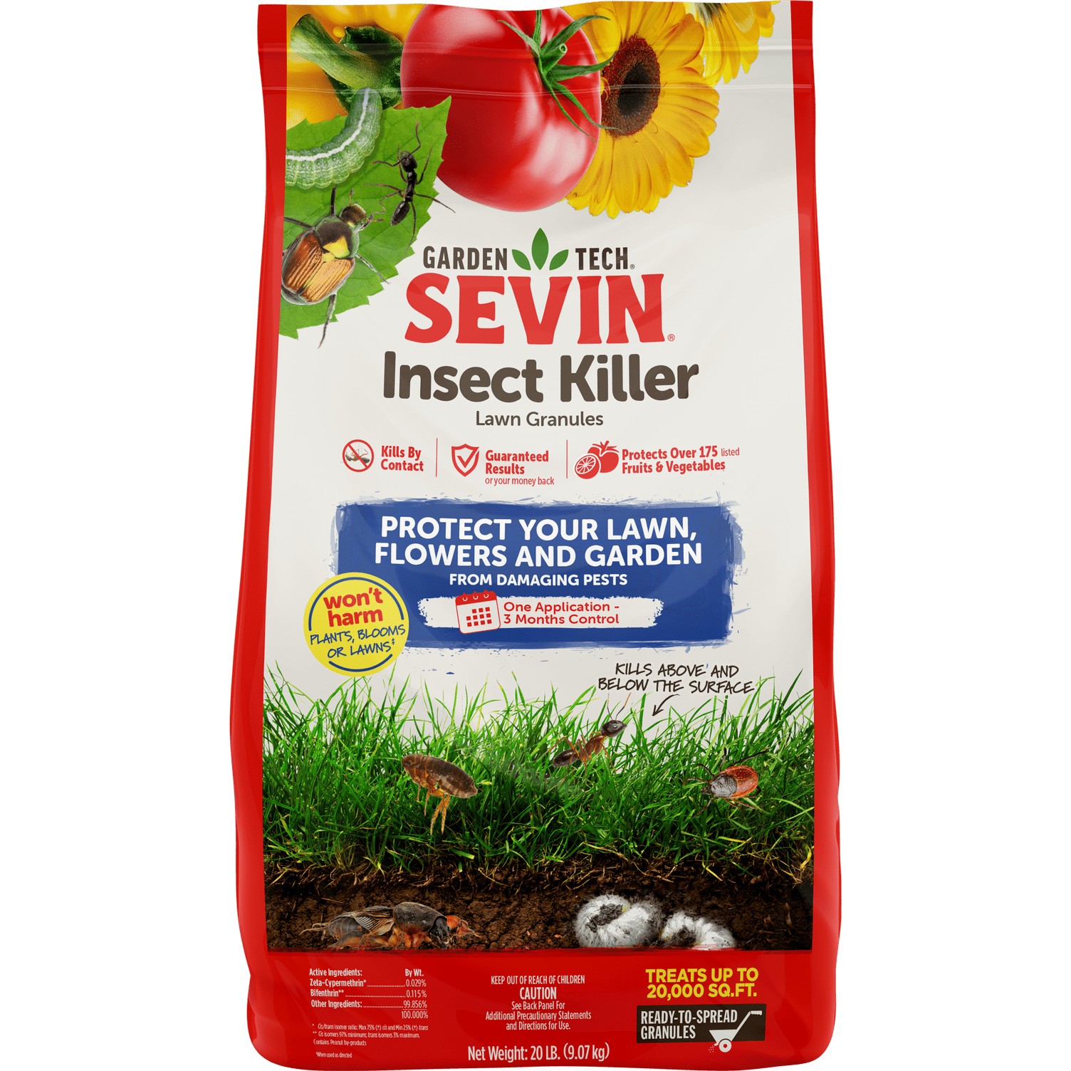 Sevin Insect Killer Lawn Granules 20 lb Best Deals and Price History at ...