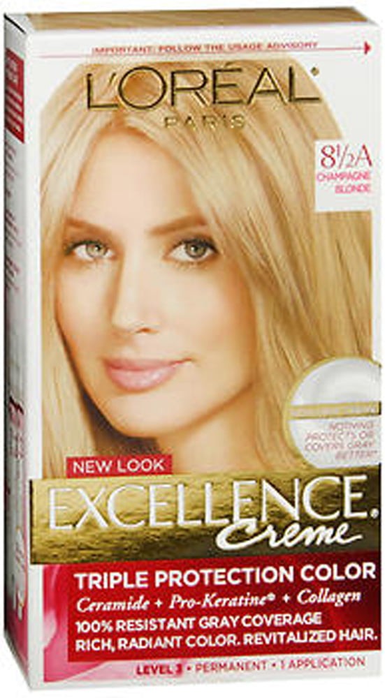 L'Oreal Paris Excellence Creme Permanent Hair Color, 5AB Mocha Ash ...