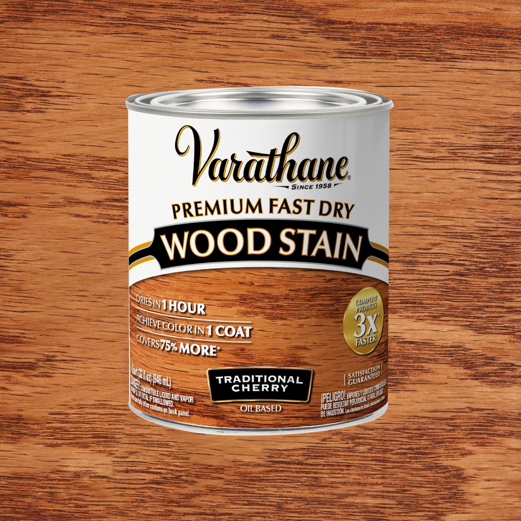 Traditional Cherry, Varathane Premium Fast Dry Wood Stain-262008, 32 fl ...