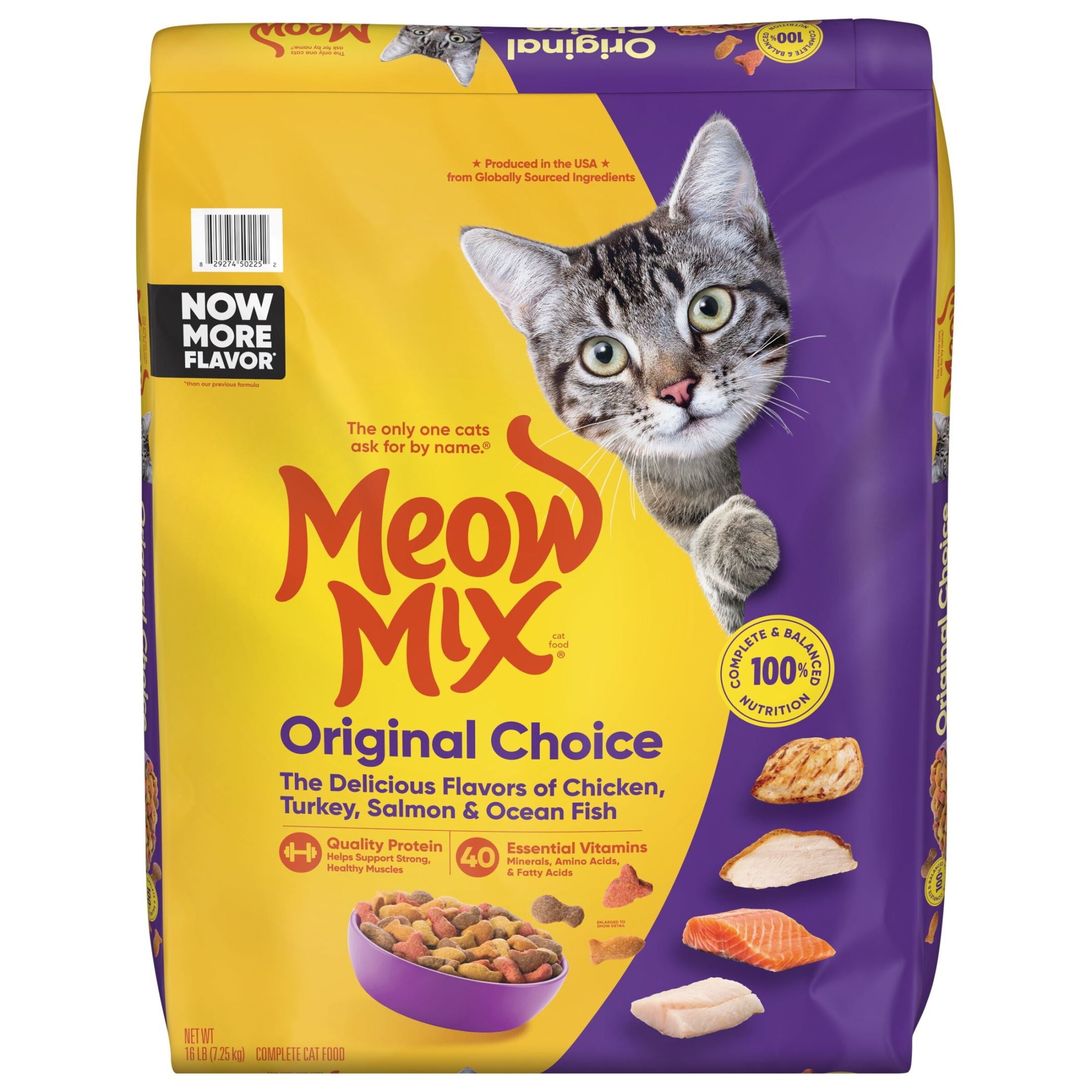 Mejores ofertas e historial de precios de Meow Mix Original Choice Dry ...