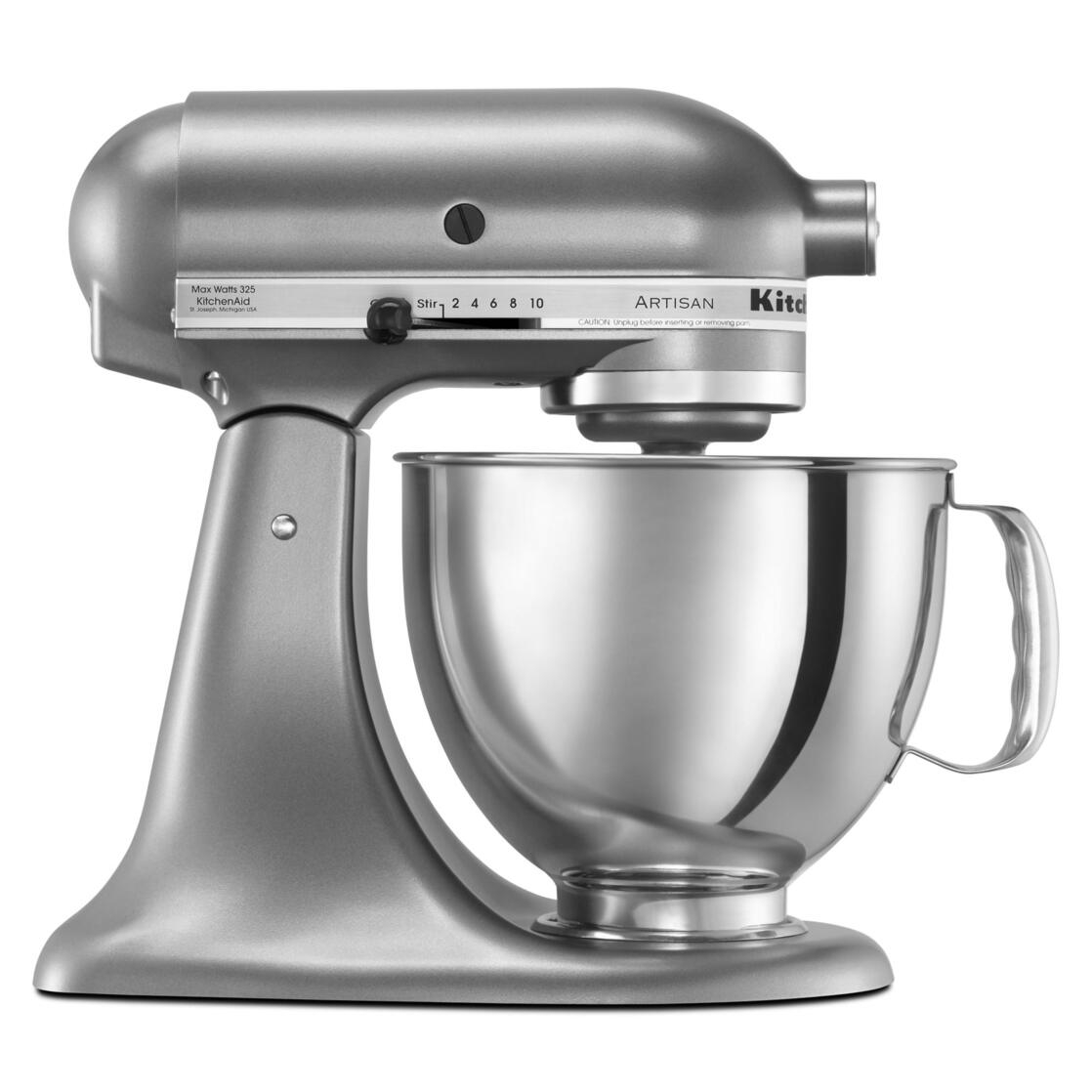 KitchenAid Artisan Series 5 Quart Tilt-Head Stand Mixer, Bordeaux ...