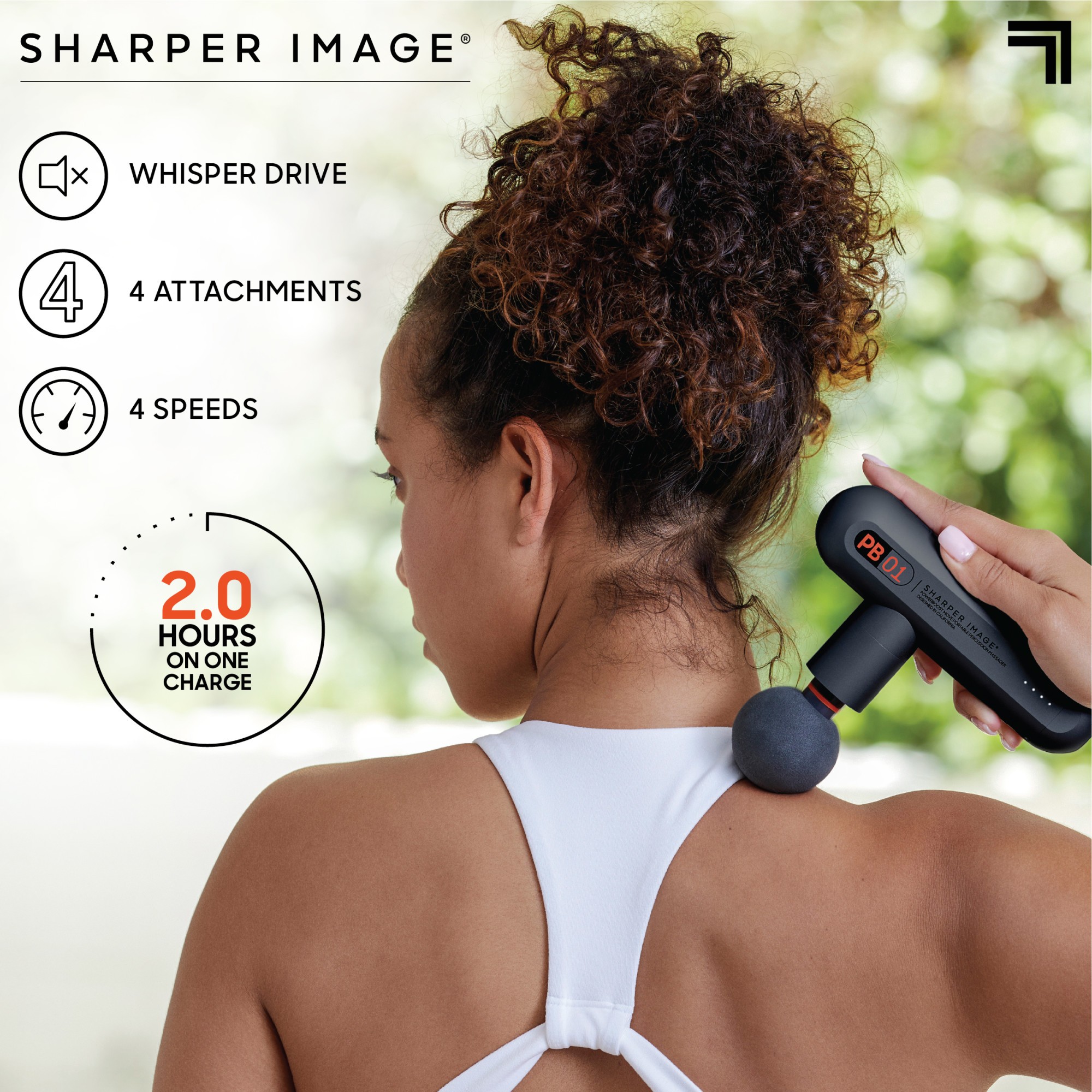 Sharper Image® Powerboost Move® Deep Tissue Portable Full Body ...