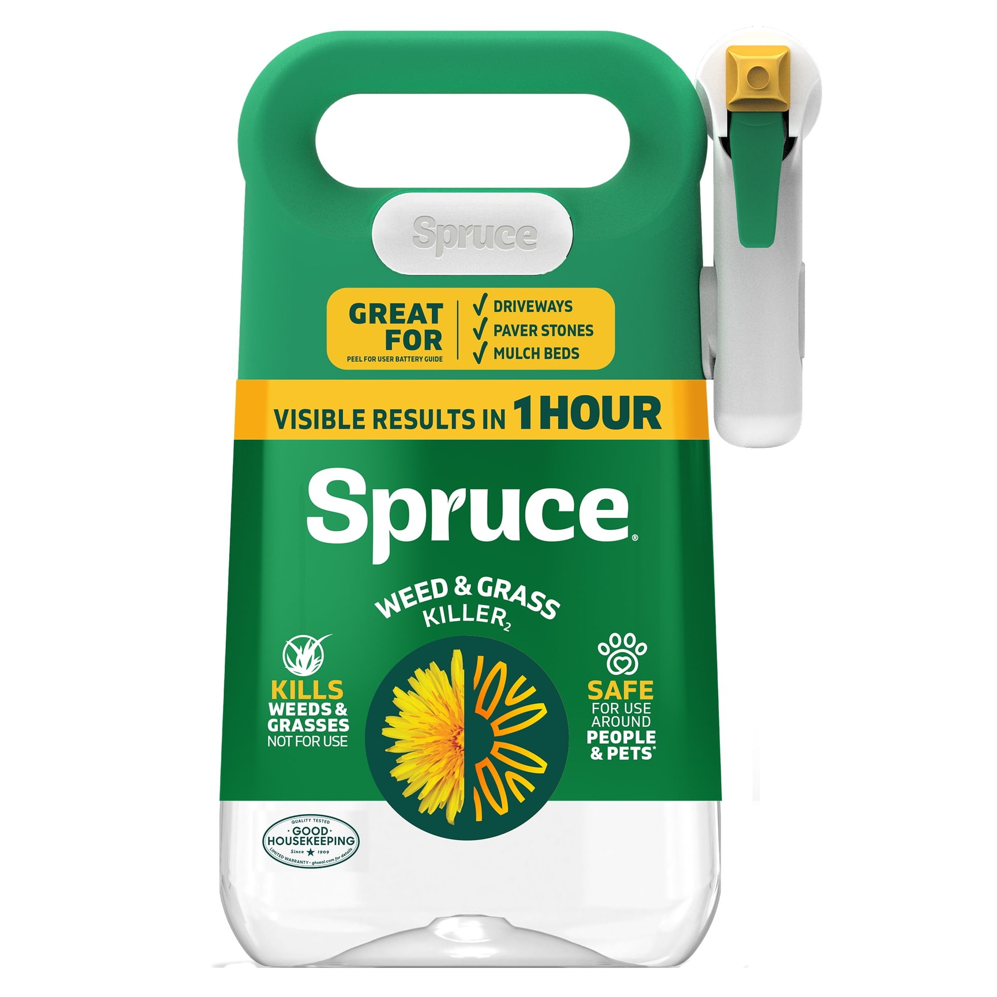 Spruce Snap & Spray Weed & Grass Killer Manual Starter Kit, Visible ...
