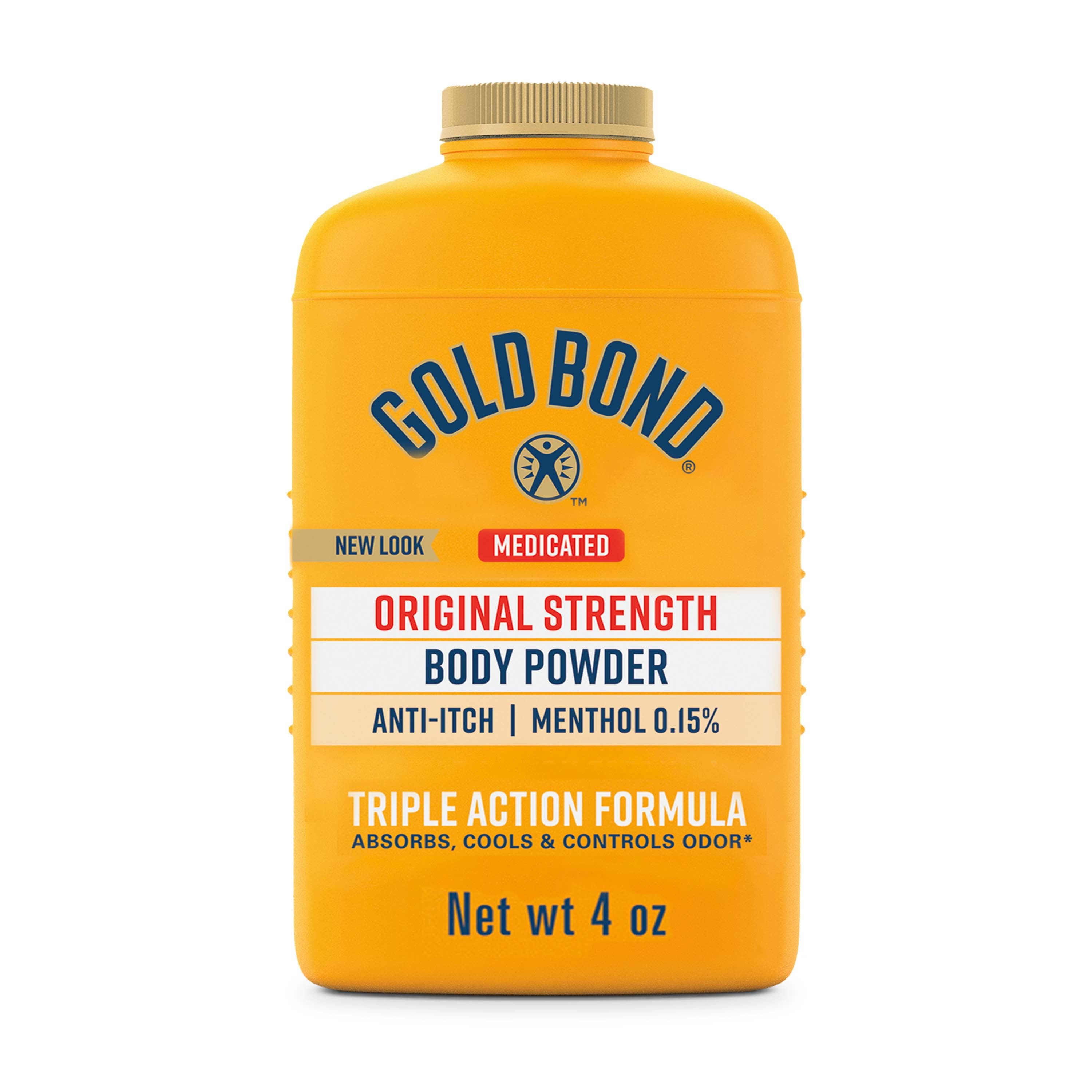 Gold Bond Medicated Original Strength Body Powder with 0.15% Menthol ...