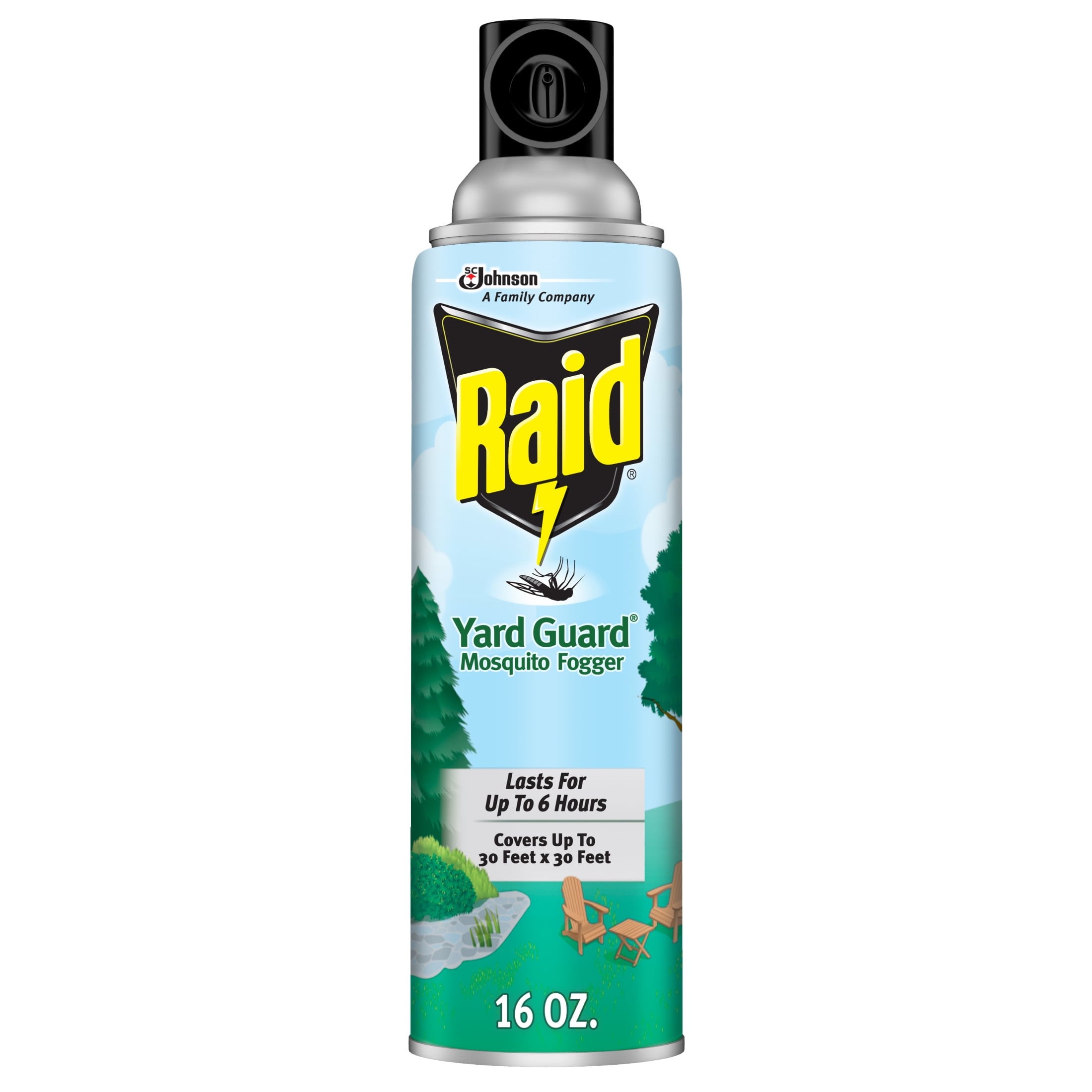 Raid Yard Guard Mosquito Fogger, Insect Killer Bug Spray, 16 oz Deals ...