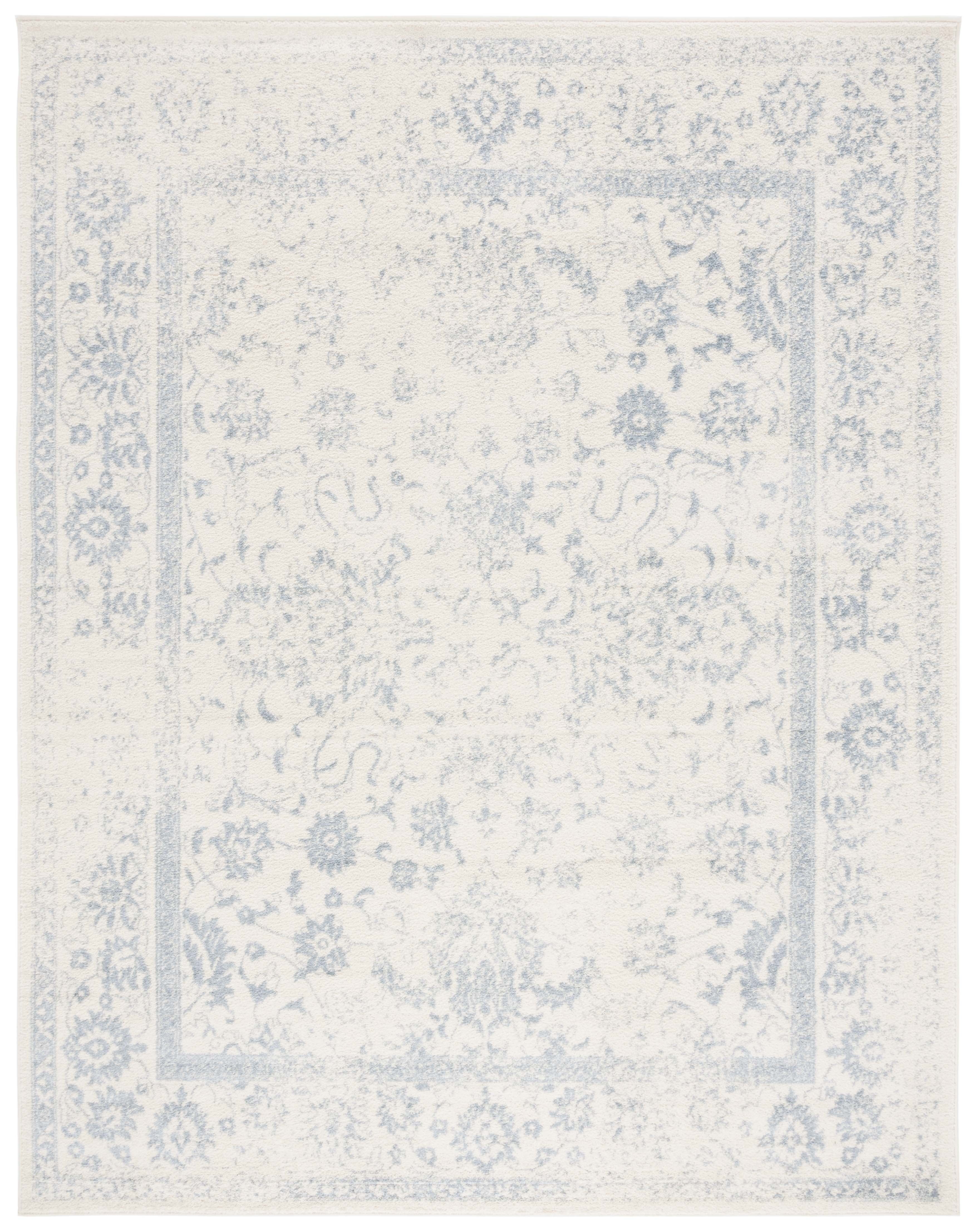 Safavieh Adirondack Dakota Shabby Chic Distressed Rug Ivory Silver 2 1 ...