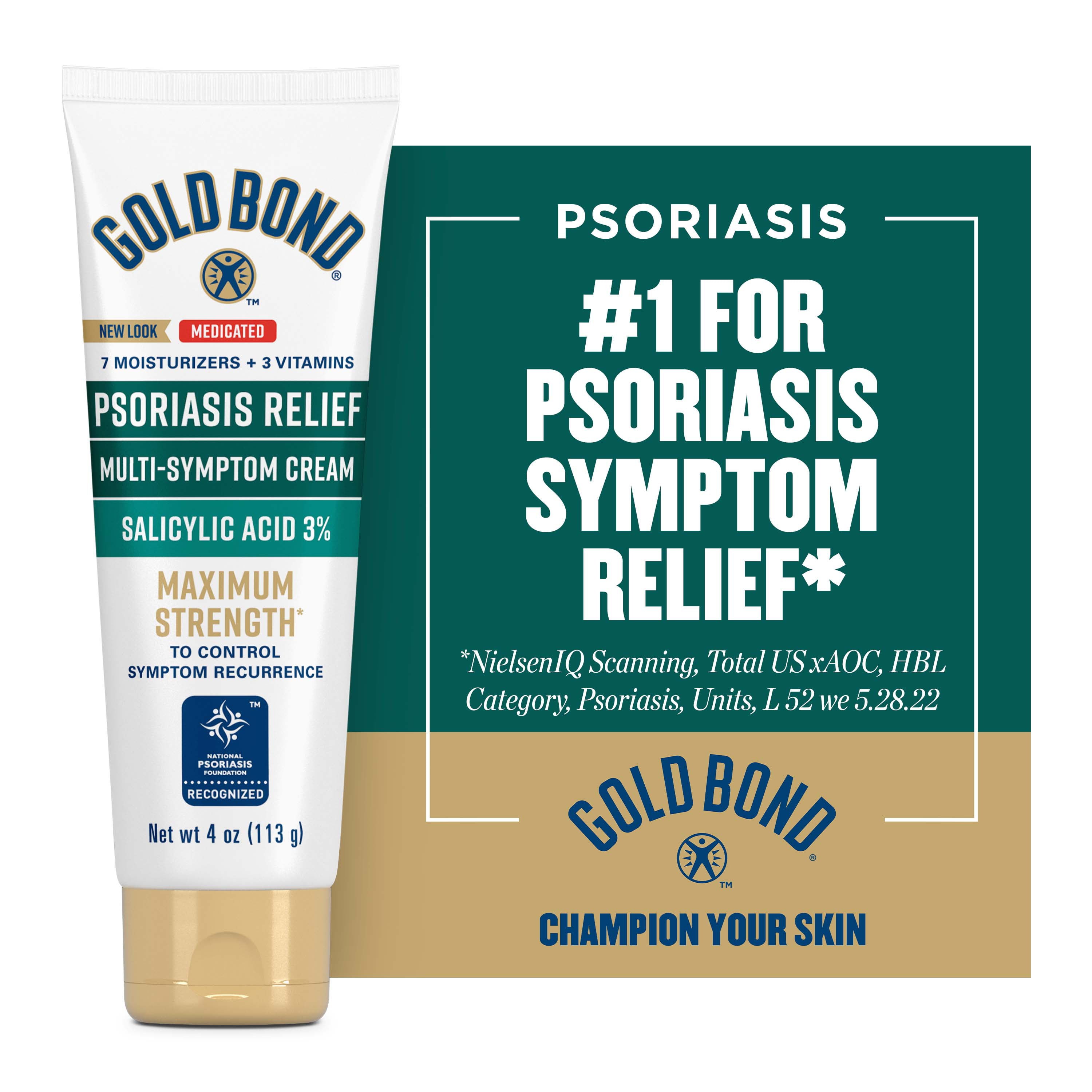Gold Bond Psoriasis Multi-Symptom Relief Hand and Body Lotion & Cream ...