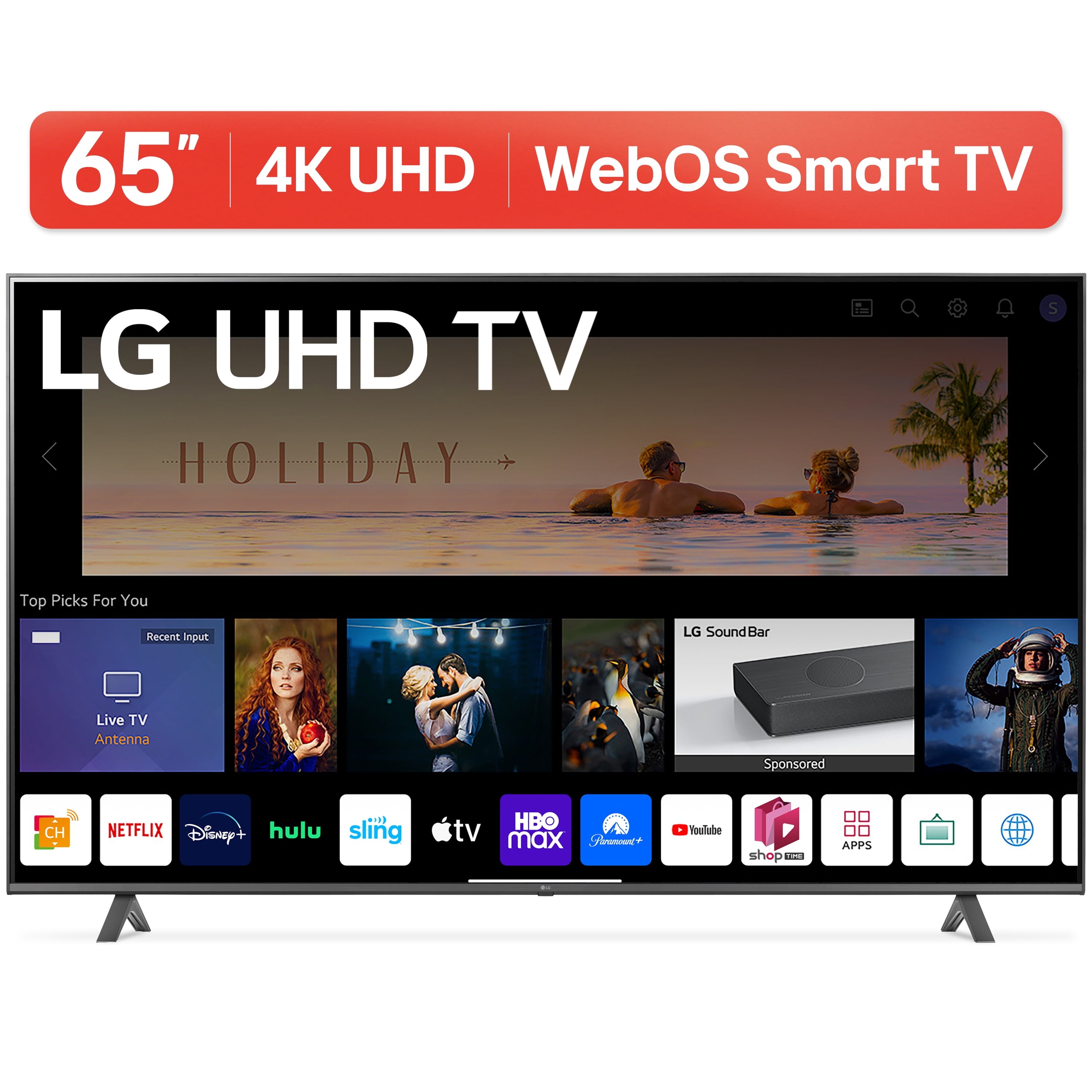 LG 65" 4K UHD Smart TV 2160p webOS, 65UQ7070ZUE Deals and Price History ...