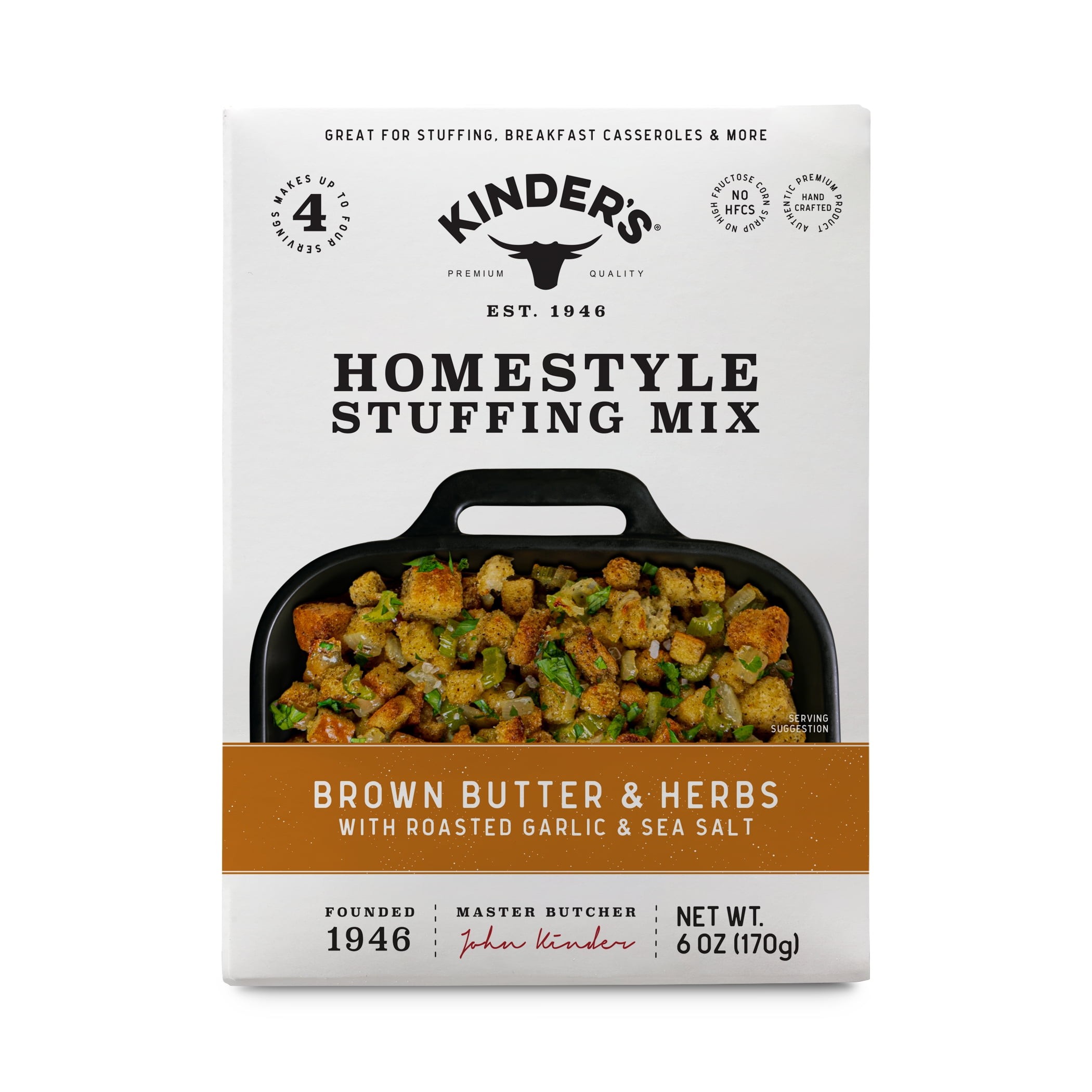 Kinder's Brown Butter and Herbs Homestyle Stuffing Mix, 6 oz Deals and ...