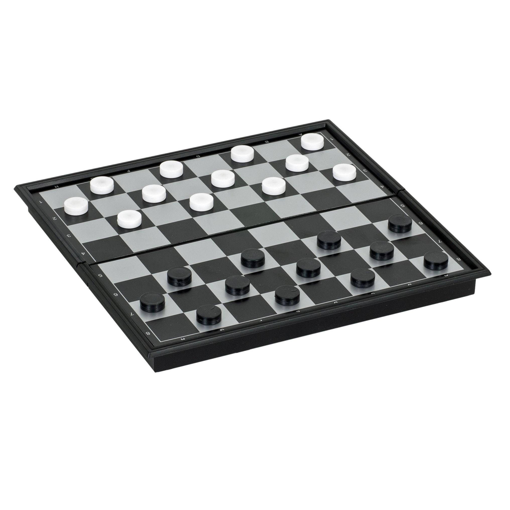 We Games Foldable Travel Magnetic Checkers Set Deals and Price History ...