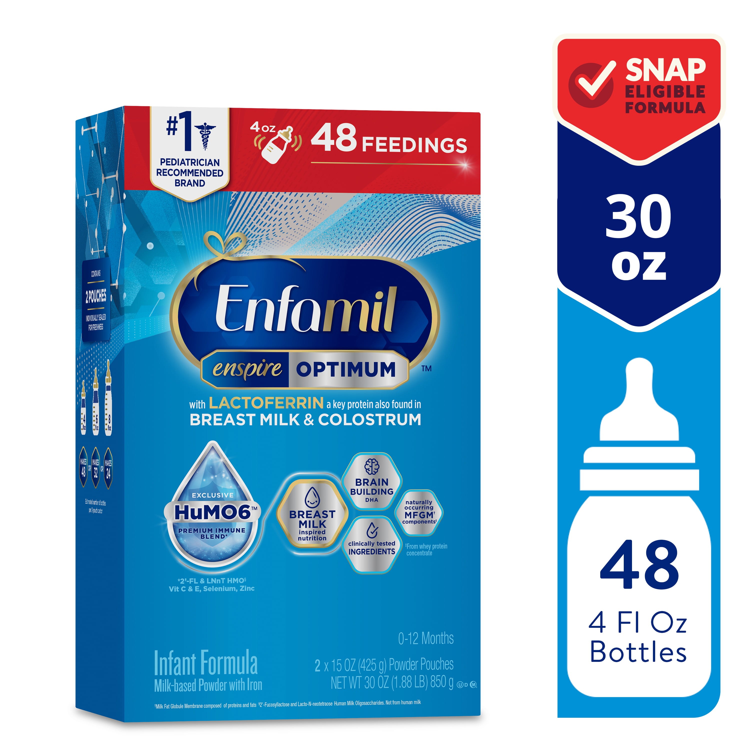 Enfamil Enspire Baby Formula, with Lactoferrin Found in Colostrum and ...