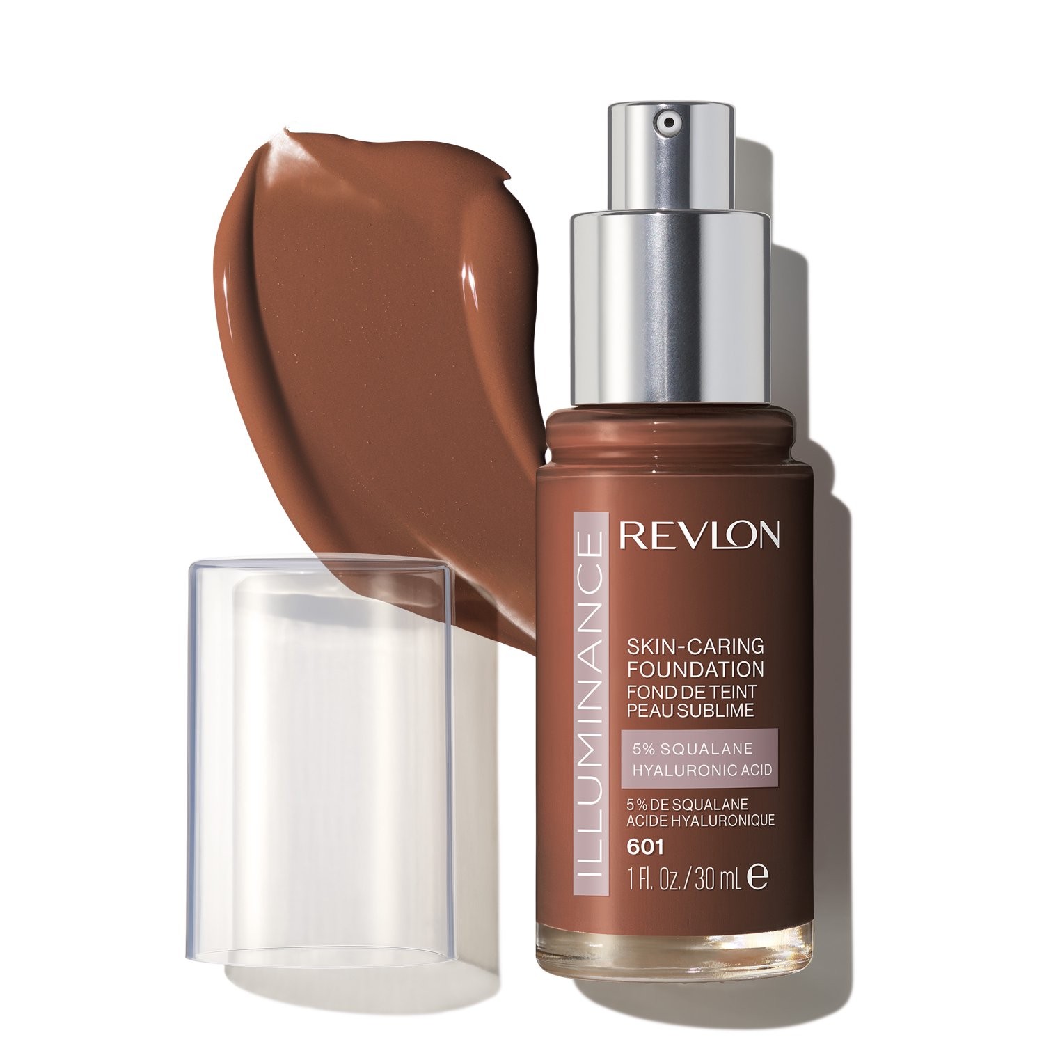 Revlon Illuminance Skin-Caring Liquid Foundation, Hyaluronic Acid ...