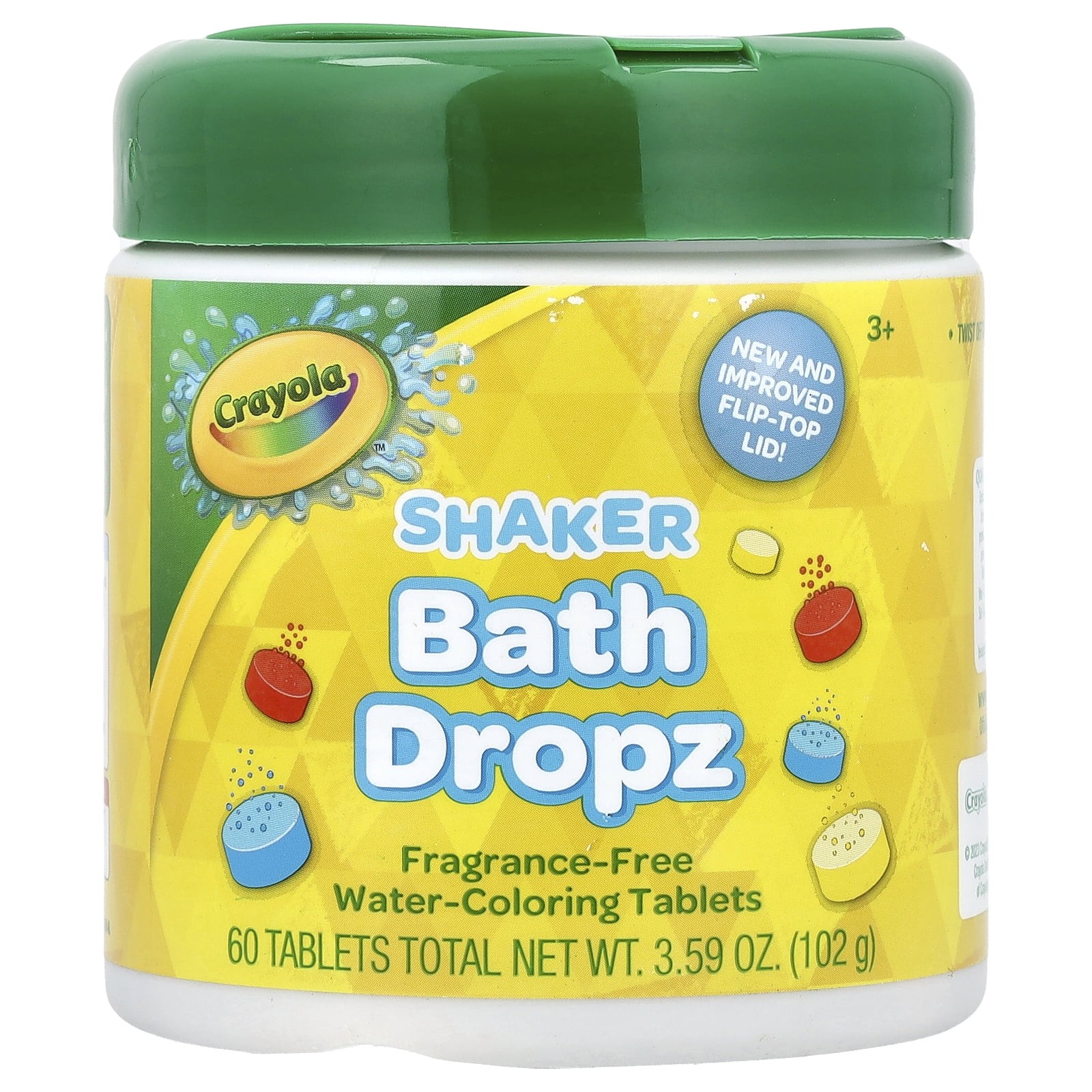 Crayola Bath Dropz Color, 60 Tablets, 3.59 OZ Deals and Price History ...