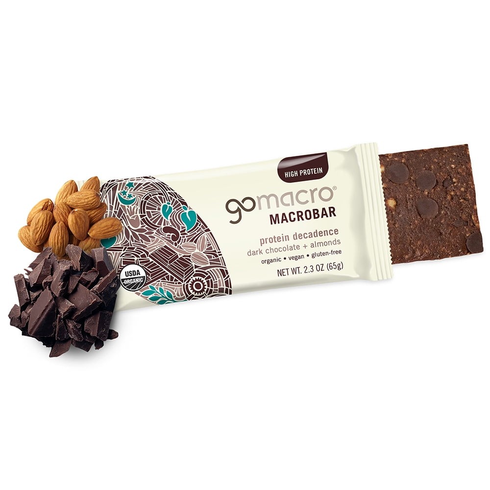 GoMacro Protein Bars - Dark Chocolate + Almonds MacroBars, Healthy ...