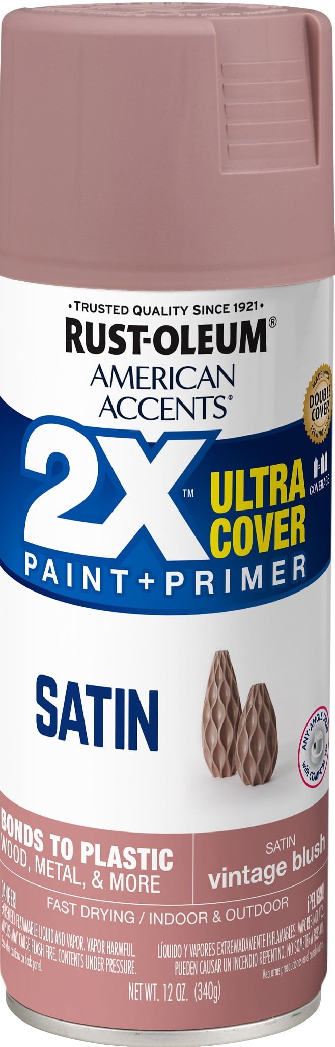 Seaside Rust Oleum American Accents 2X Ultra Cover Satin Spray Paint 12 ...